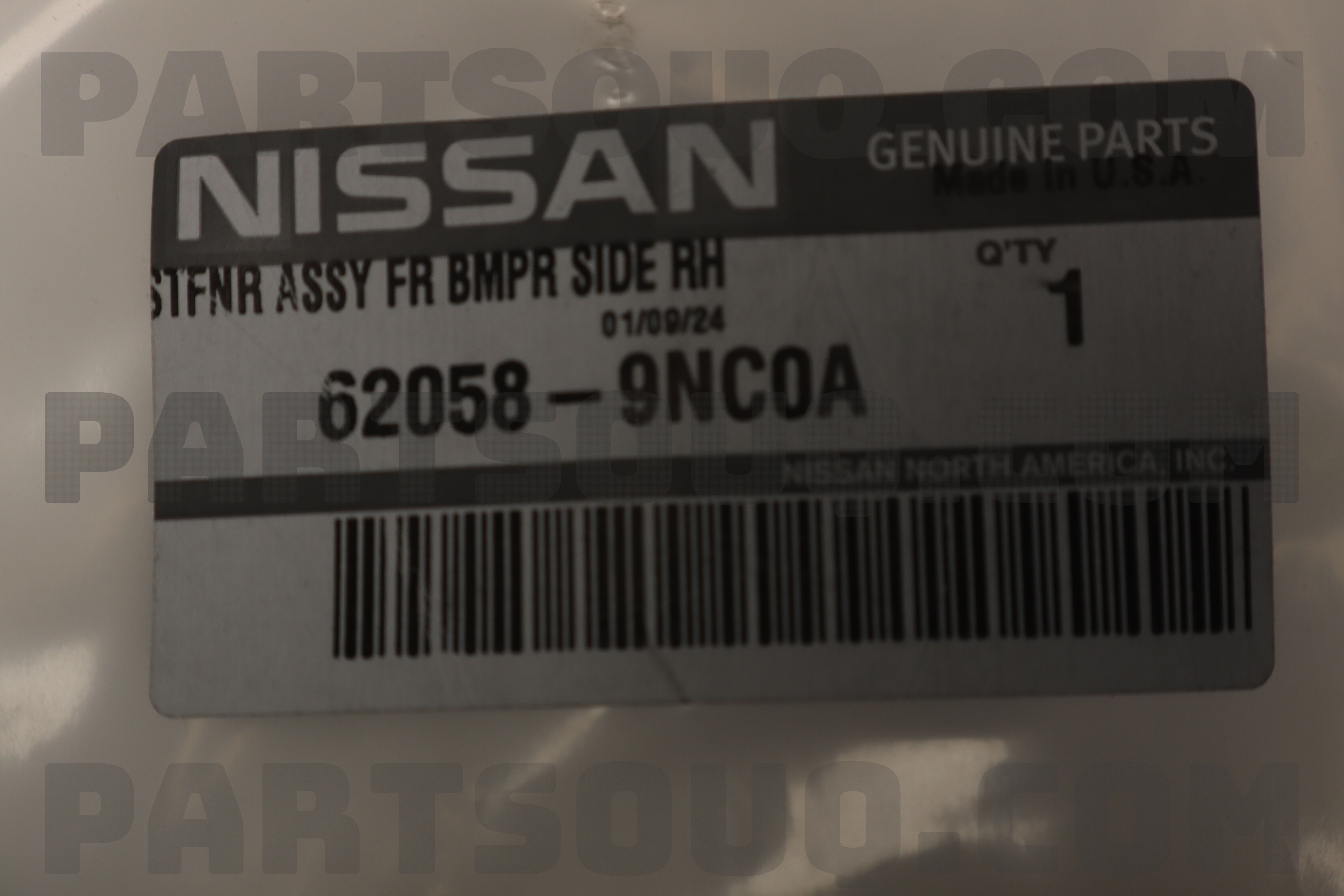 FRAME-FRONT BUMPER SIDE,RH 620589NC0A | Nissan Parts | PartSouq