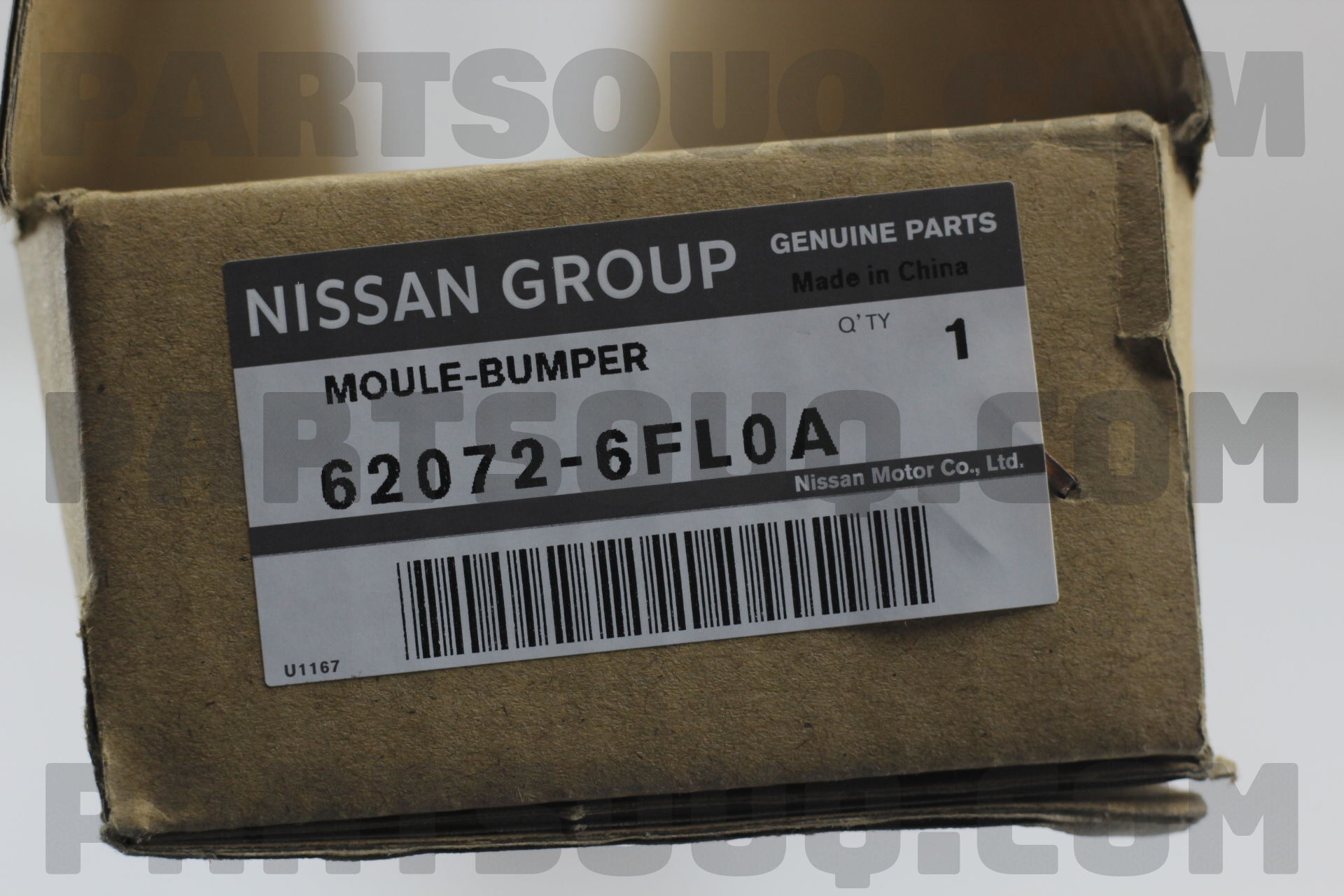MOULDING-FRONT BUMPER 620726FL0A | Nissan Parts | PartSouq