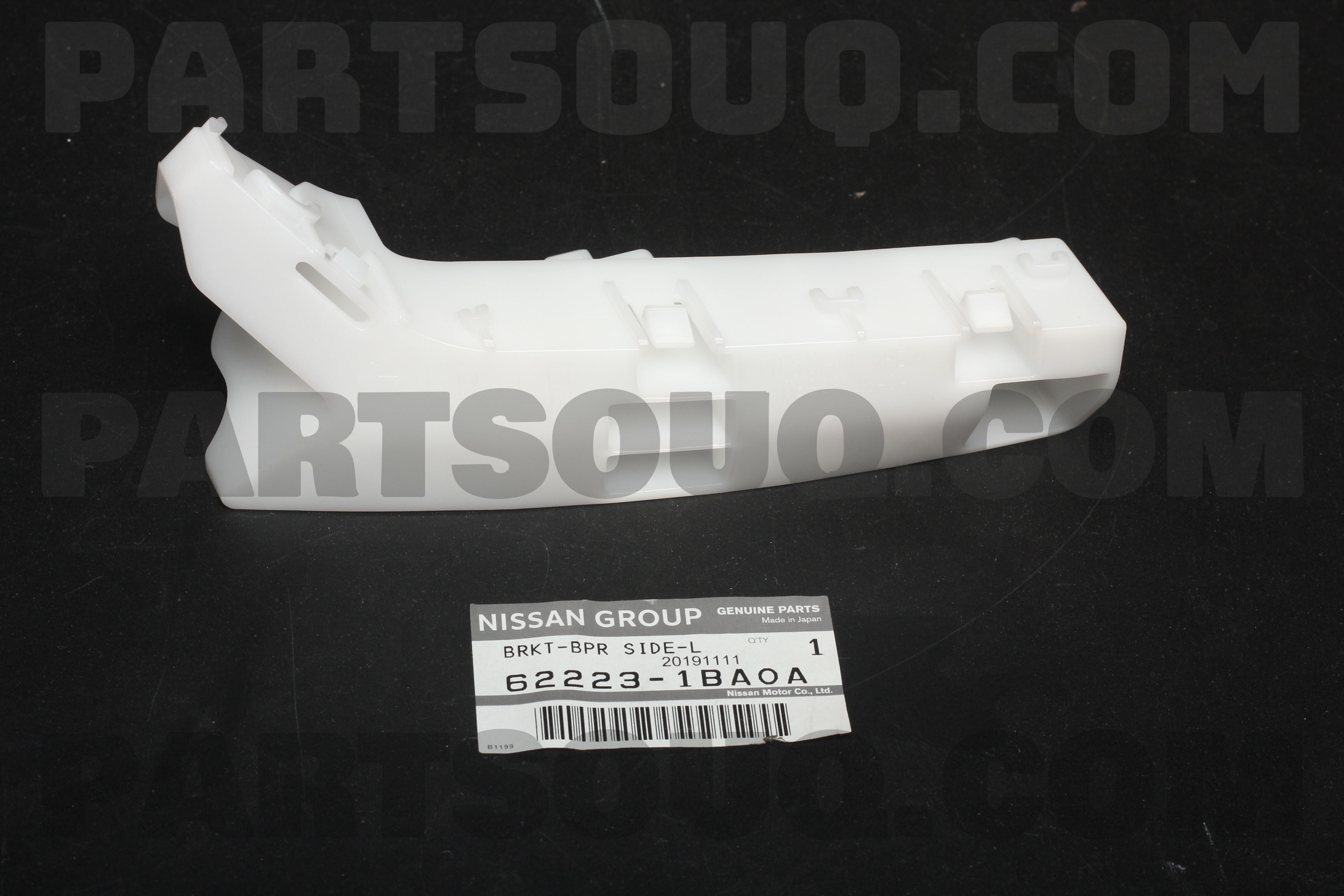 BRACKET-FRONT BUMPER SIDE,LH 622231BA0A | Nissan Parts | PartSouq