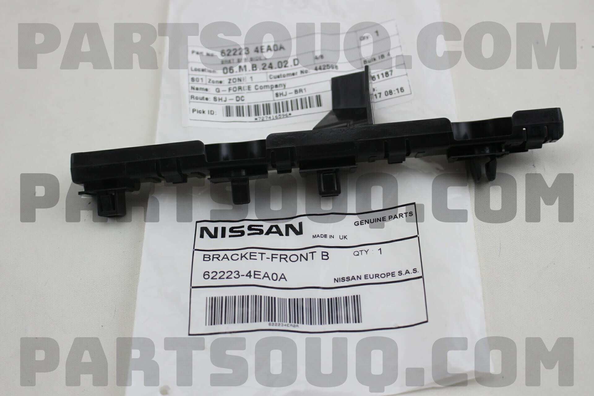 BRKT BPR SIDE,L 622234EA0A | Nissan Parts | PartSouq