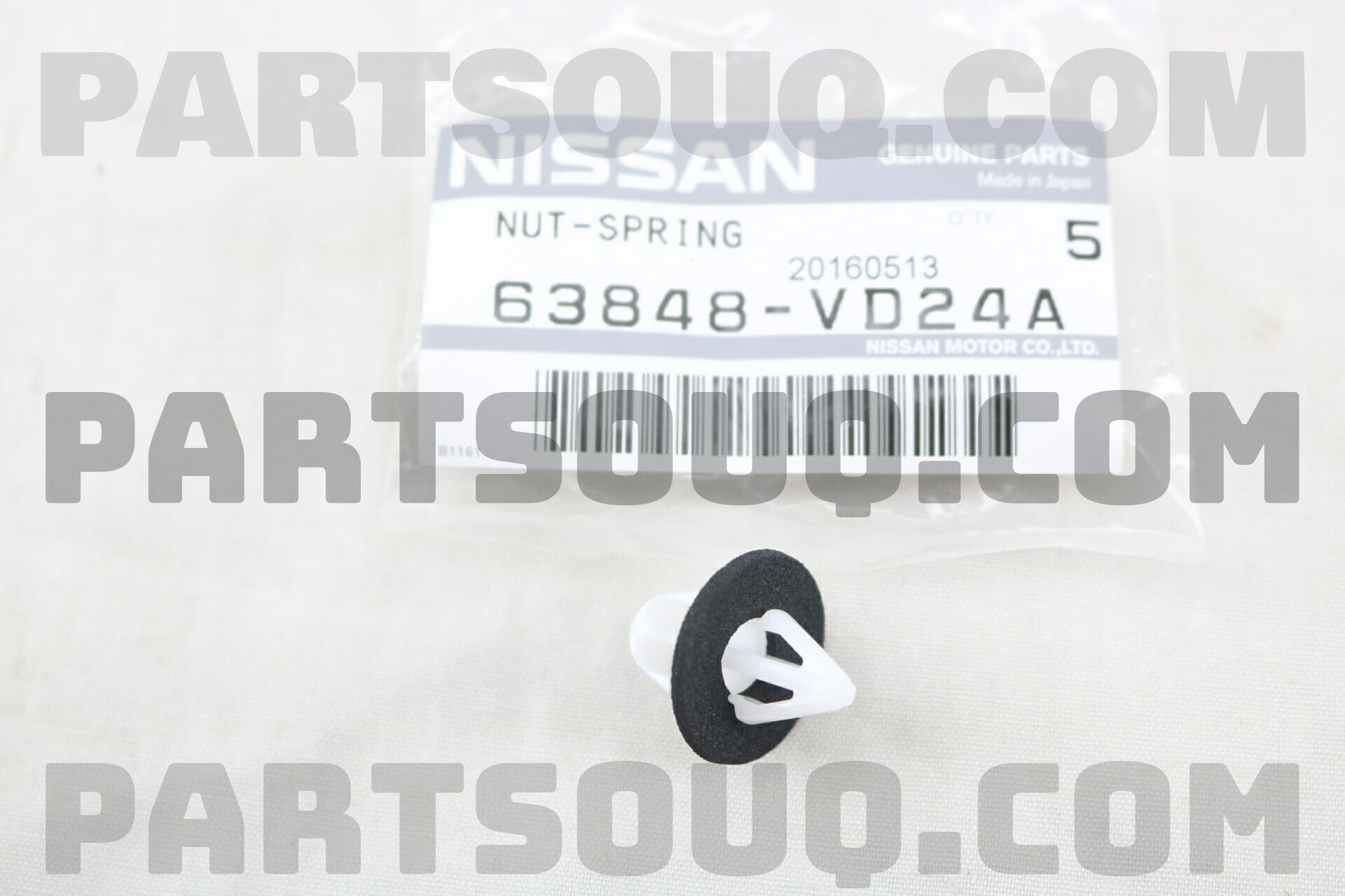 NUT-SPRING 63848VD24A | Nissan Parts | PartSouq