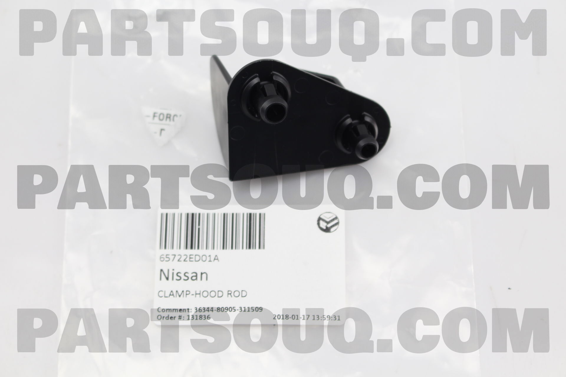 CLAMP-HOOD ROD 65722ED01A | Nissan Parts | PartSouq