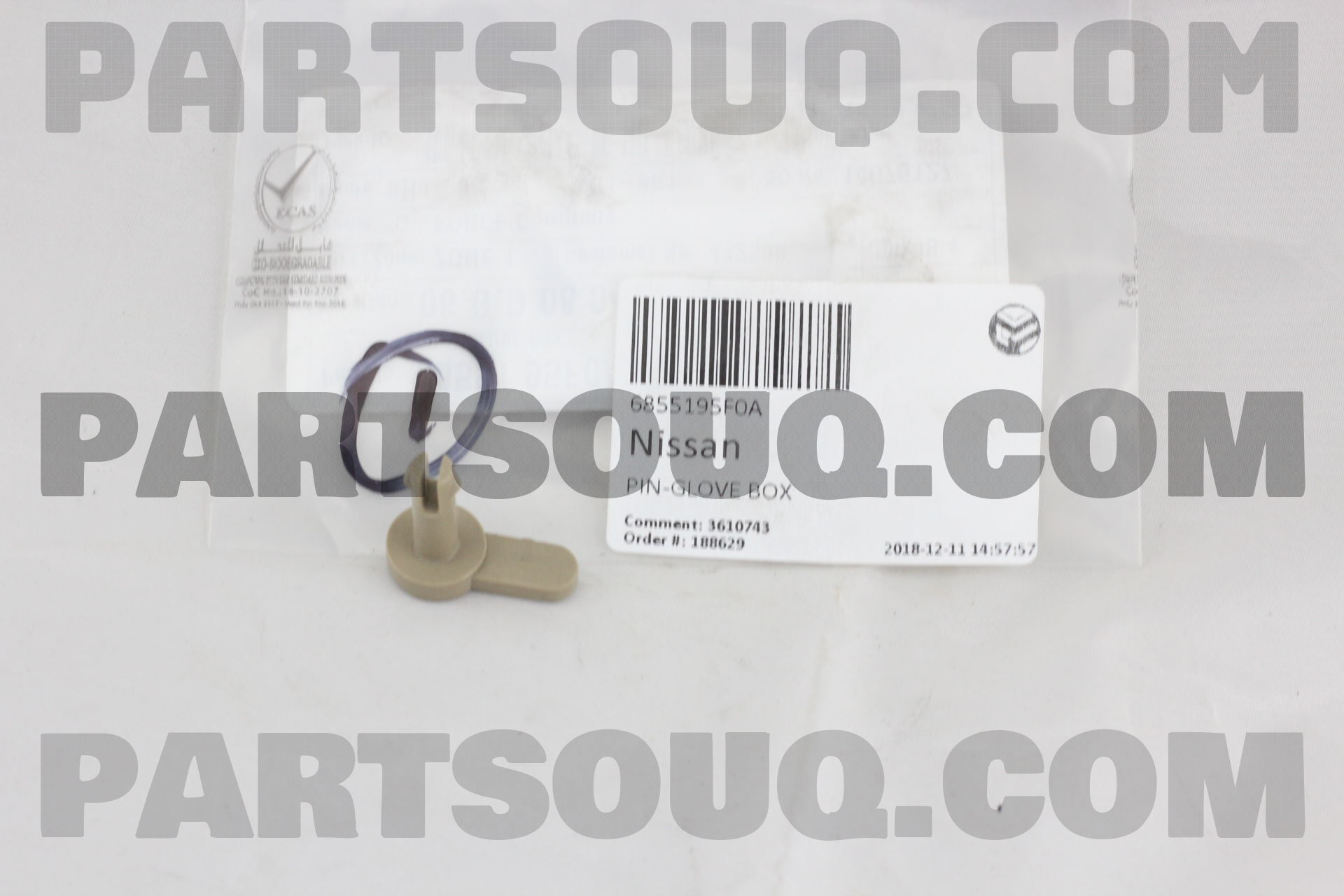 PIN-GLOVE BOX 6855195F0A | Nissan Parts | PartSouq