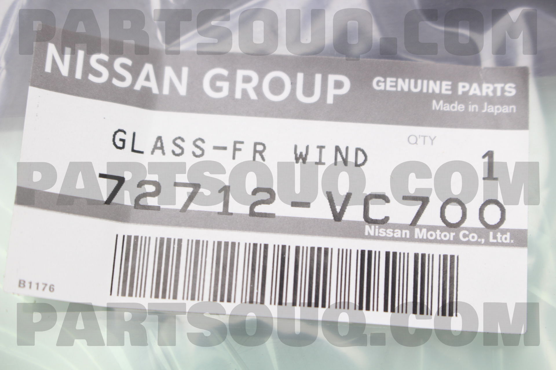 GLASS-WINDSHIELD 72712VC700 | Nissan Parts | PartSouq