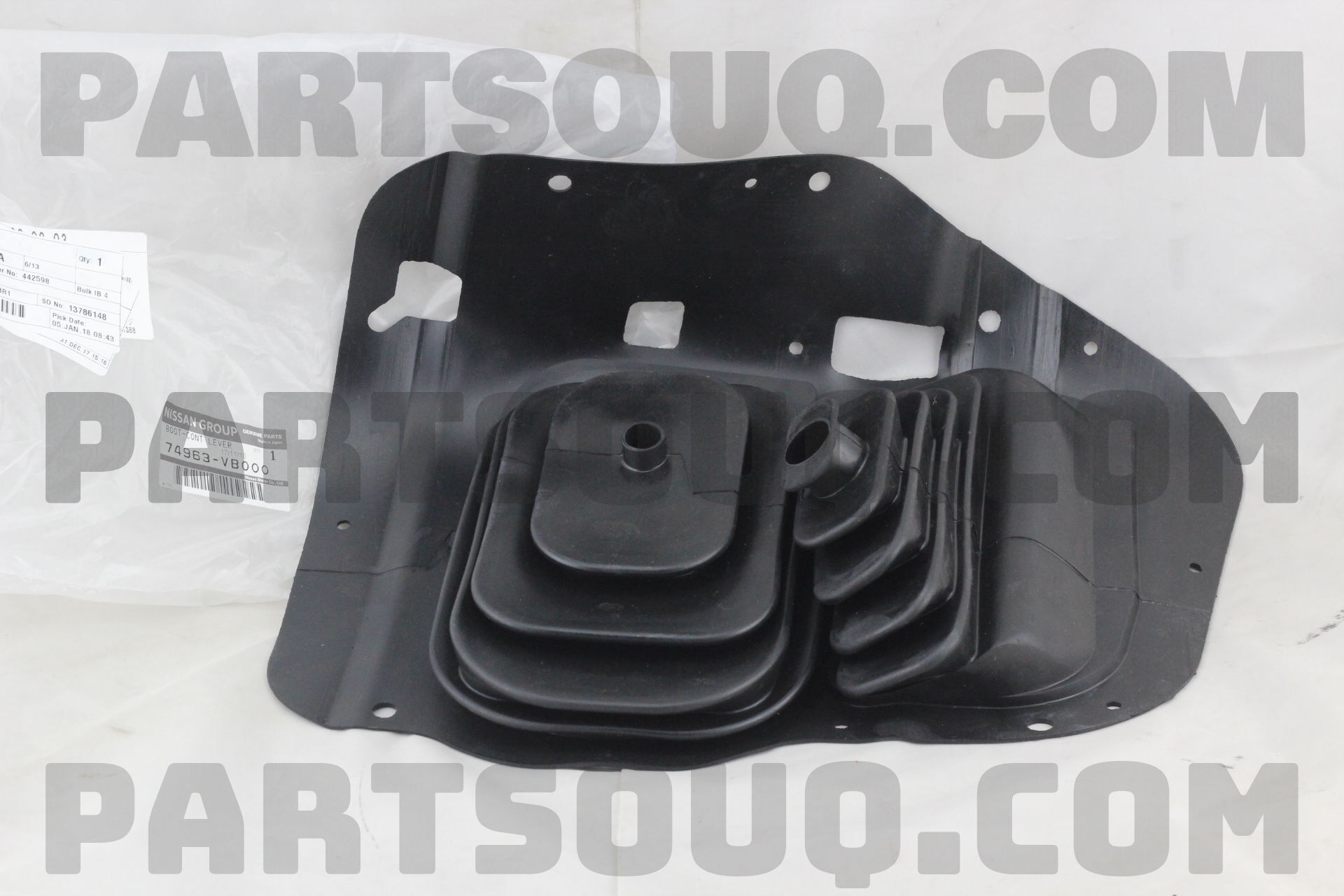 BOOT-RUBBER,CONTROL LEVER 74963VB000 | Nissan Parts | PartSouq