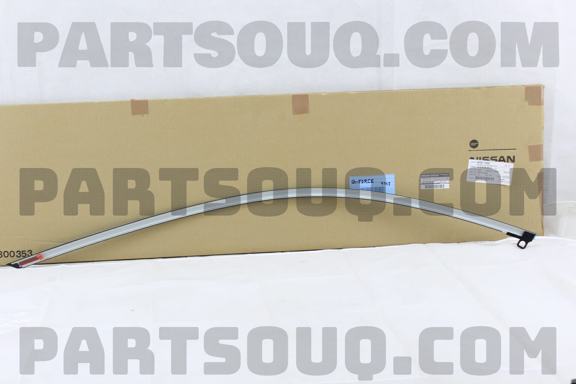 MOULDING-FRONT DOOR SASH,FRONT RH 802821CA0A | Nissan Parts | PartSouq