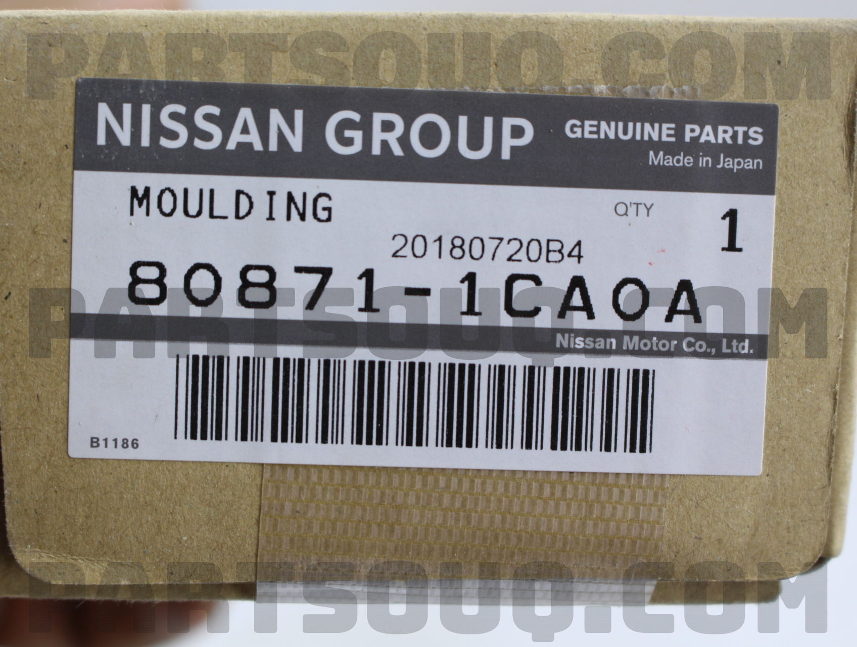 MOULDING-FRONT DOOR,LH 808711CA0A | Nissan Parts | PartSouq