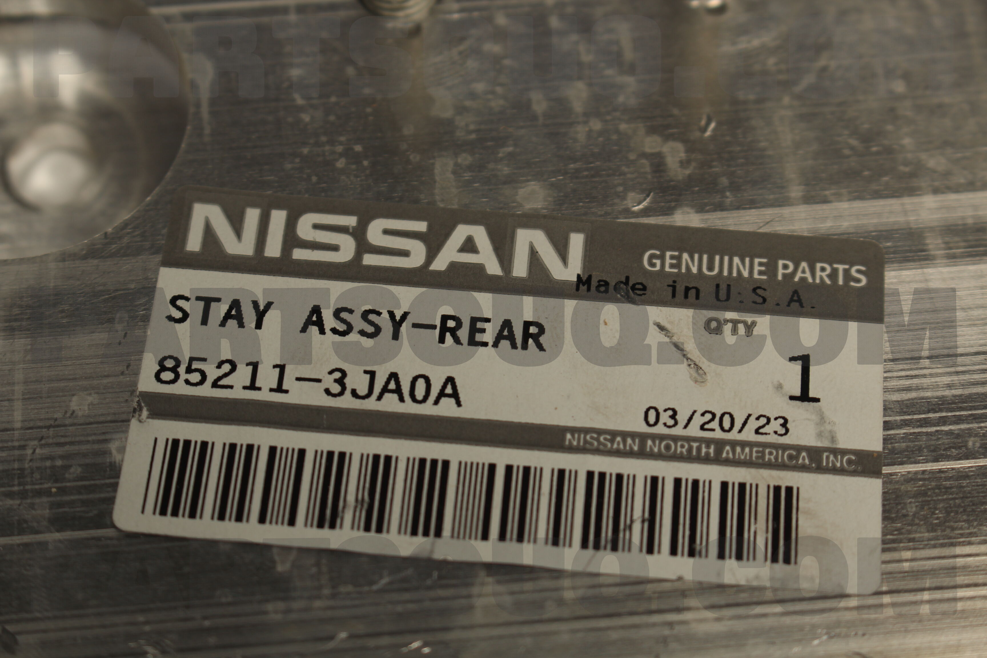 STAY ASSY-REAR BUMPER,LH 852113JA0A | Nissan Parts | PartSouq