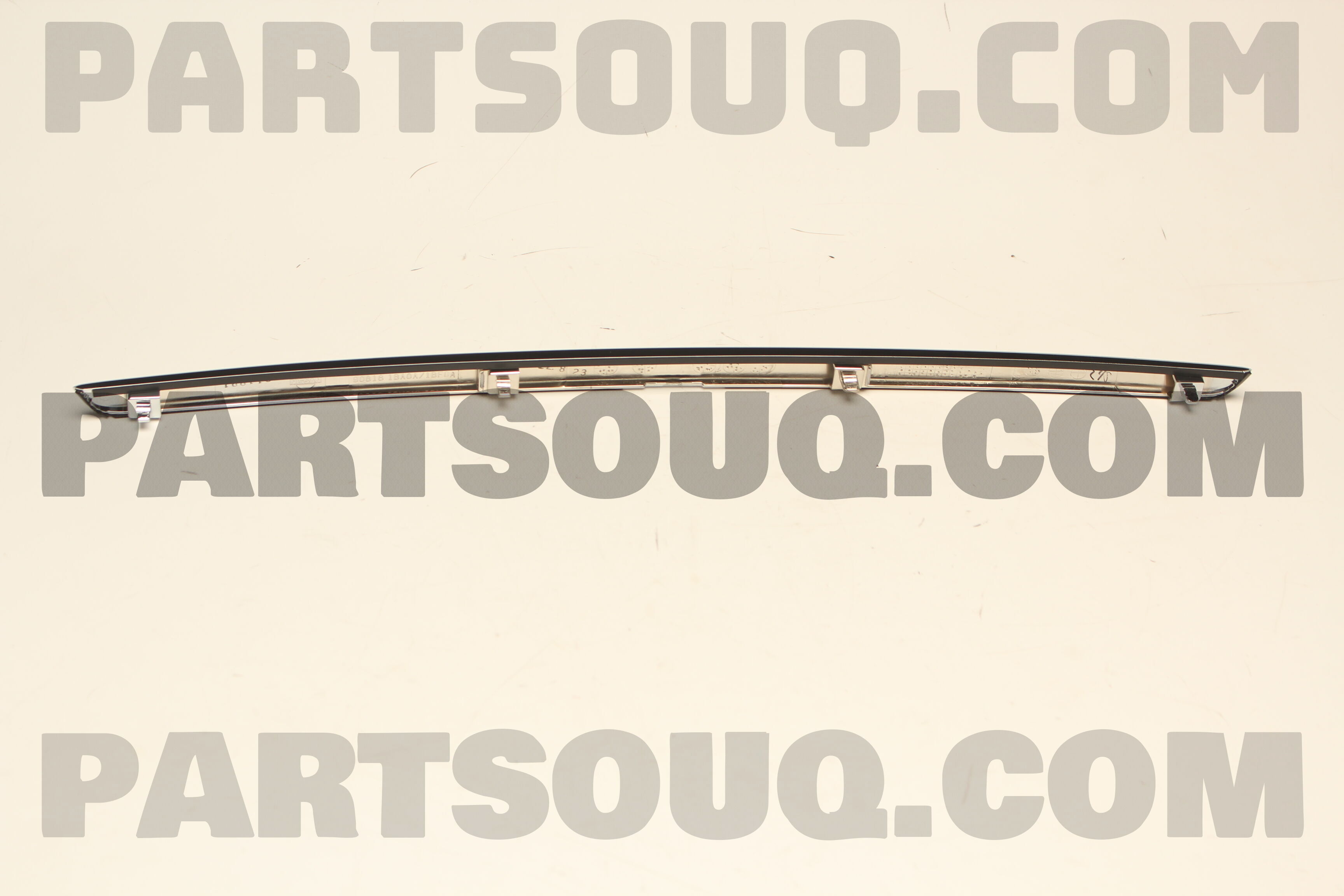 FINISHER ASSY-BACK DOOR,CENTER 908161BA0A | Nissan Parts | PartSouq