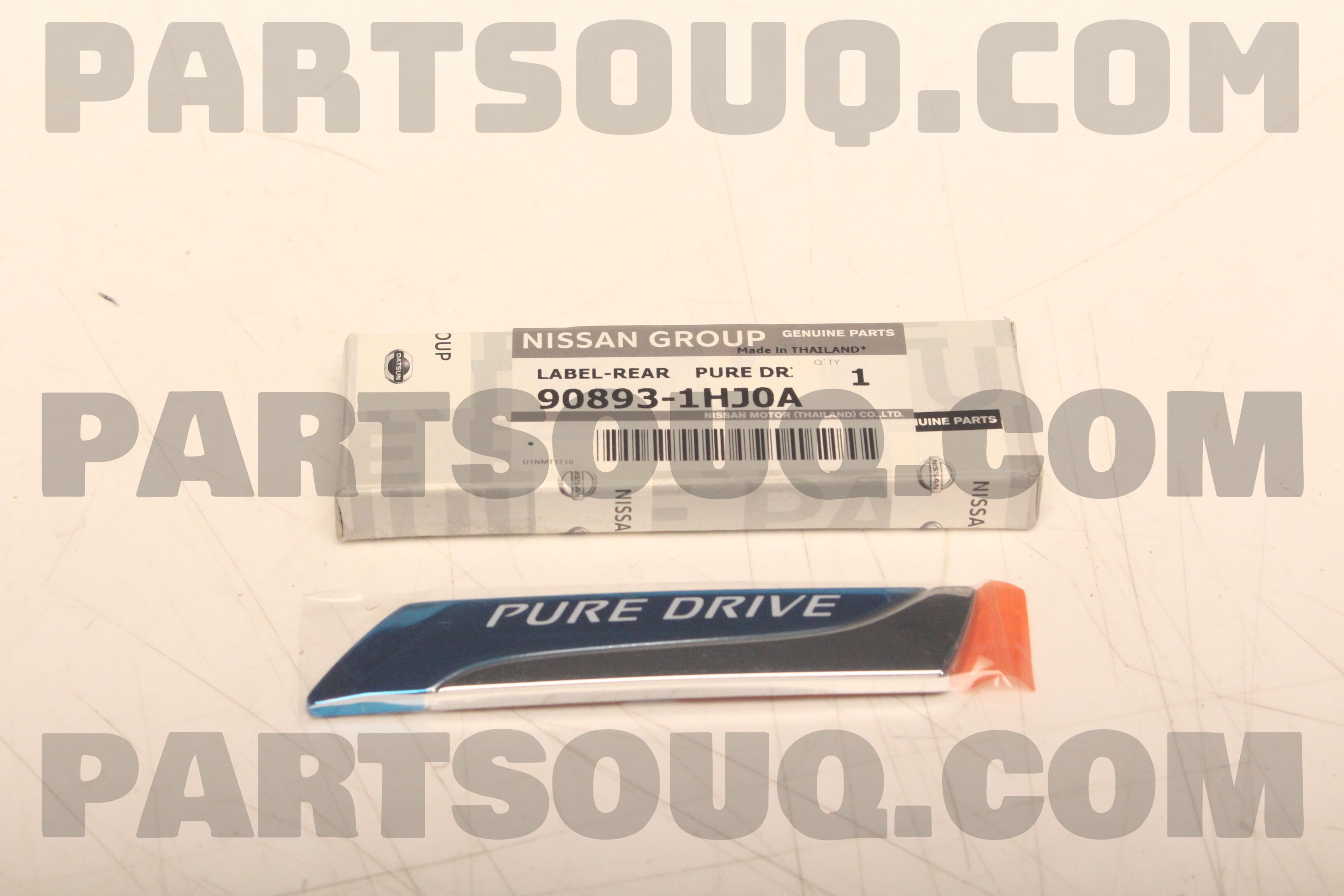EMBLEM-BACK DOOR 908931HJ0A | Nissan Parts | PartSouq