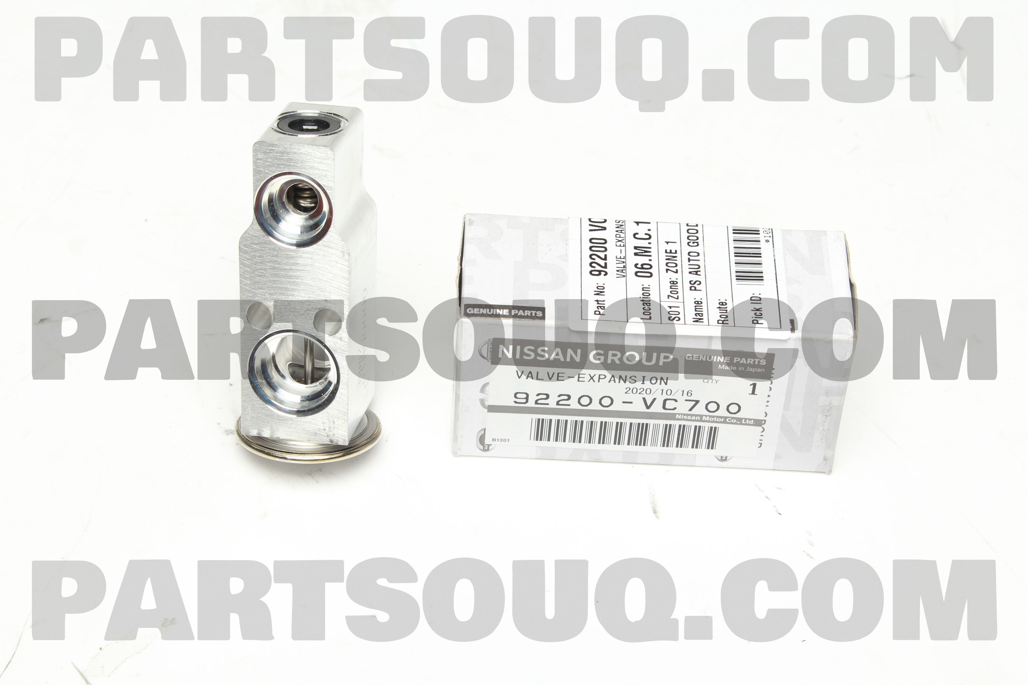 VALVE ASSY-EXPANSION 92200VC700 | Nissan Parts | PartSouq