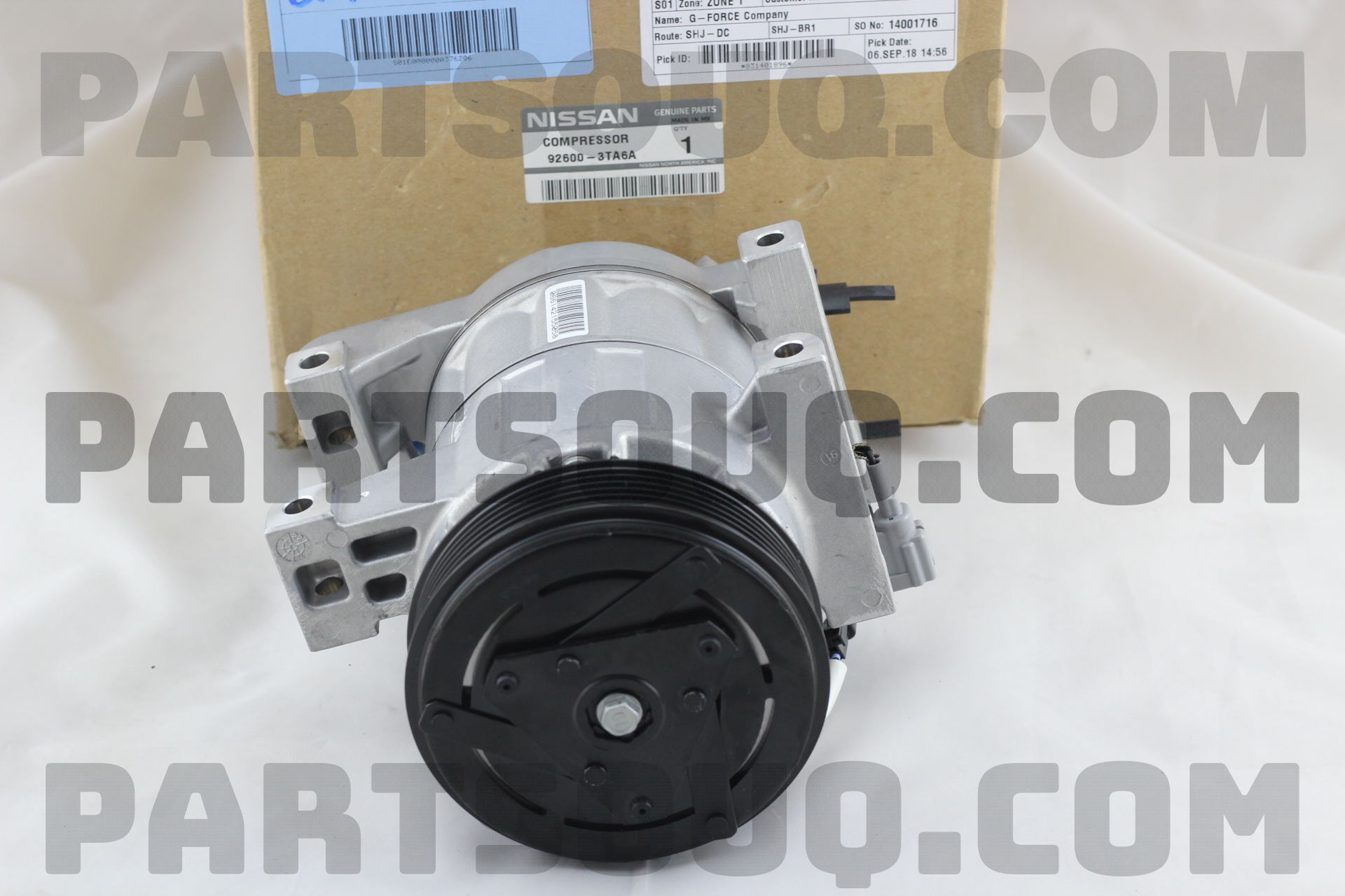 COMPRESSOR - COOLER 926003TA6A | Nissan Parts | PartSouq