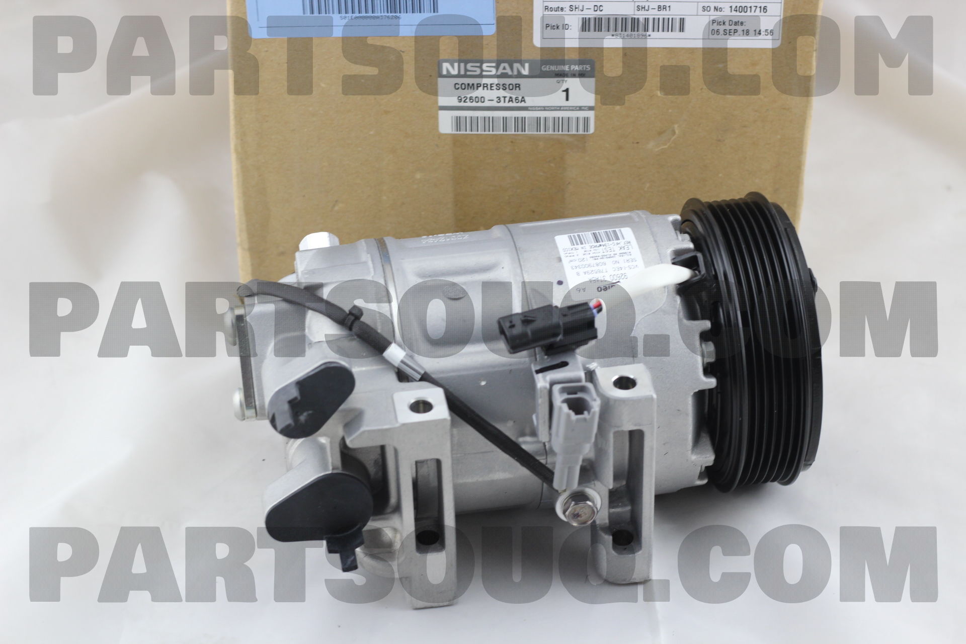 COMPRESSOR - COOLER 926003TA6A | Nissan Parts | PartSouq