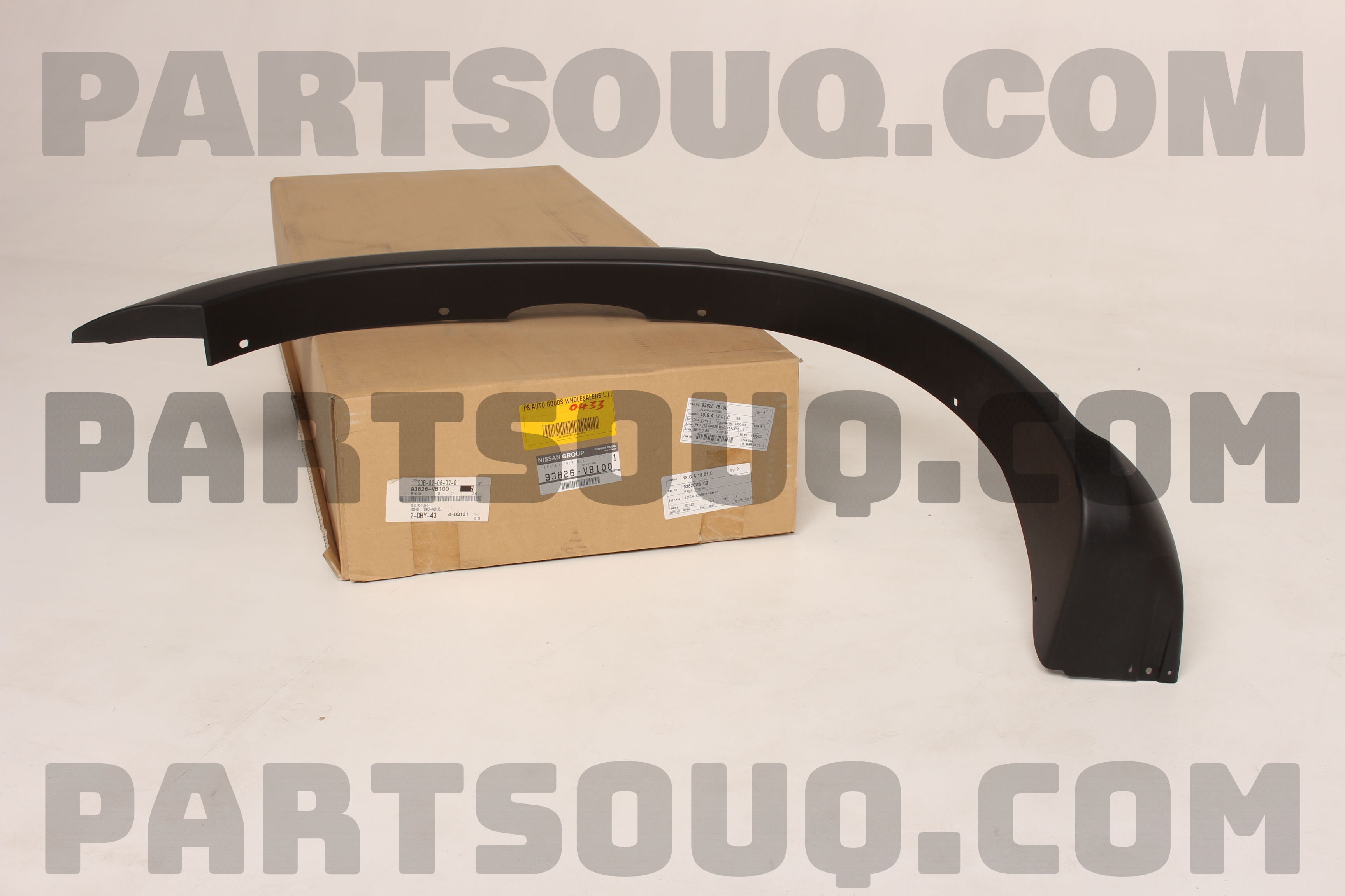 FENDER-OVER,REAR RH 93826VB100 | Nissan Parts | PartSouq