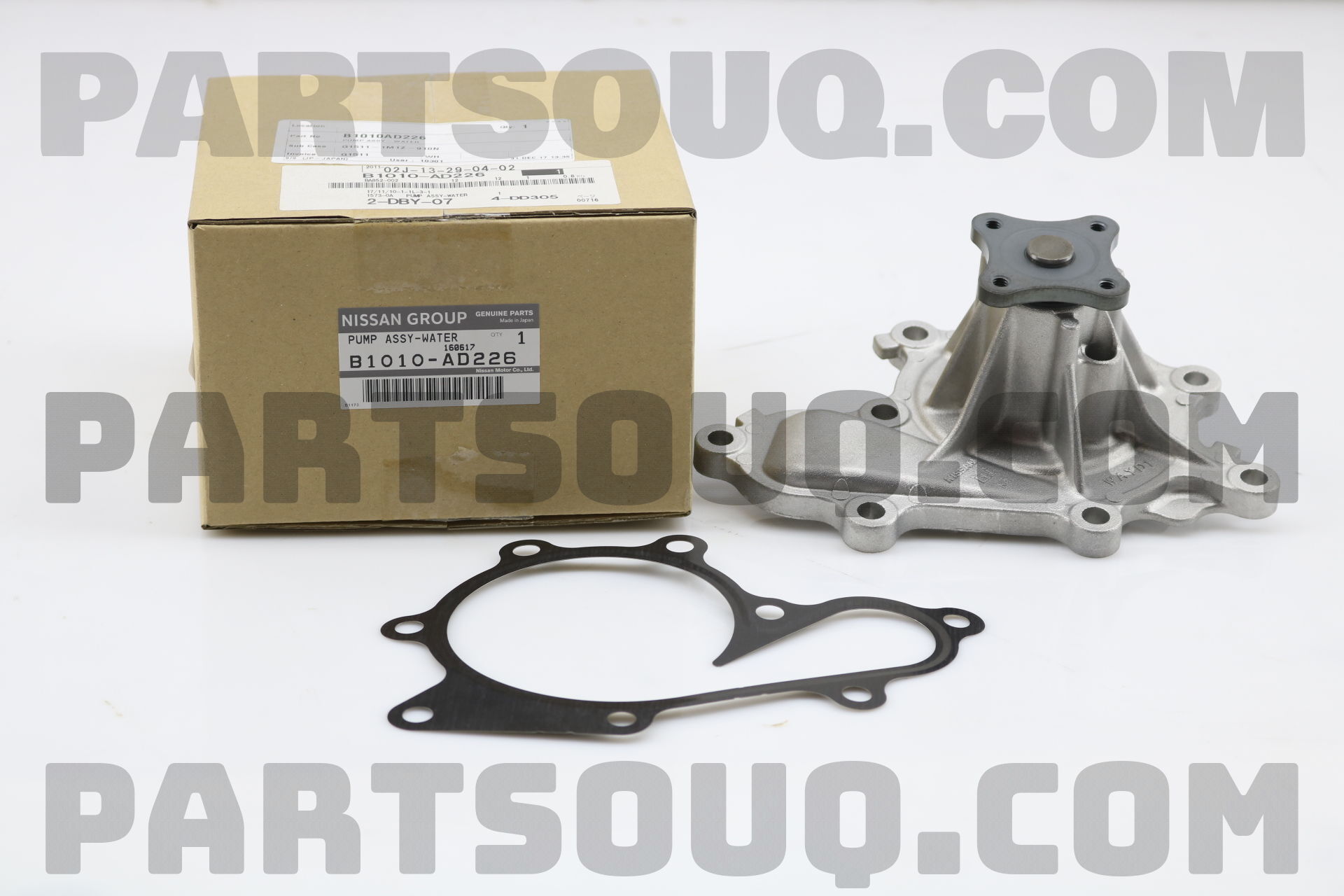WATER PUMP B1010-AD226,21010-AD200,21010-AD225 NI SR20VT X-TRAIL 200109 ...