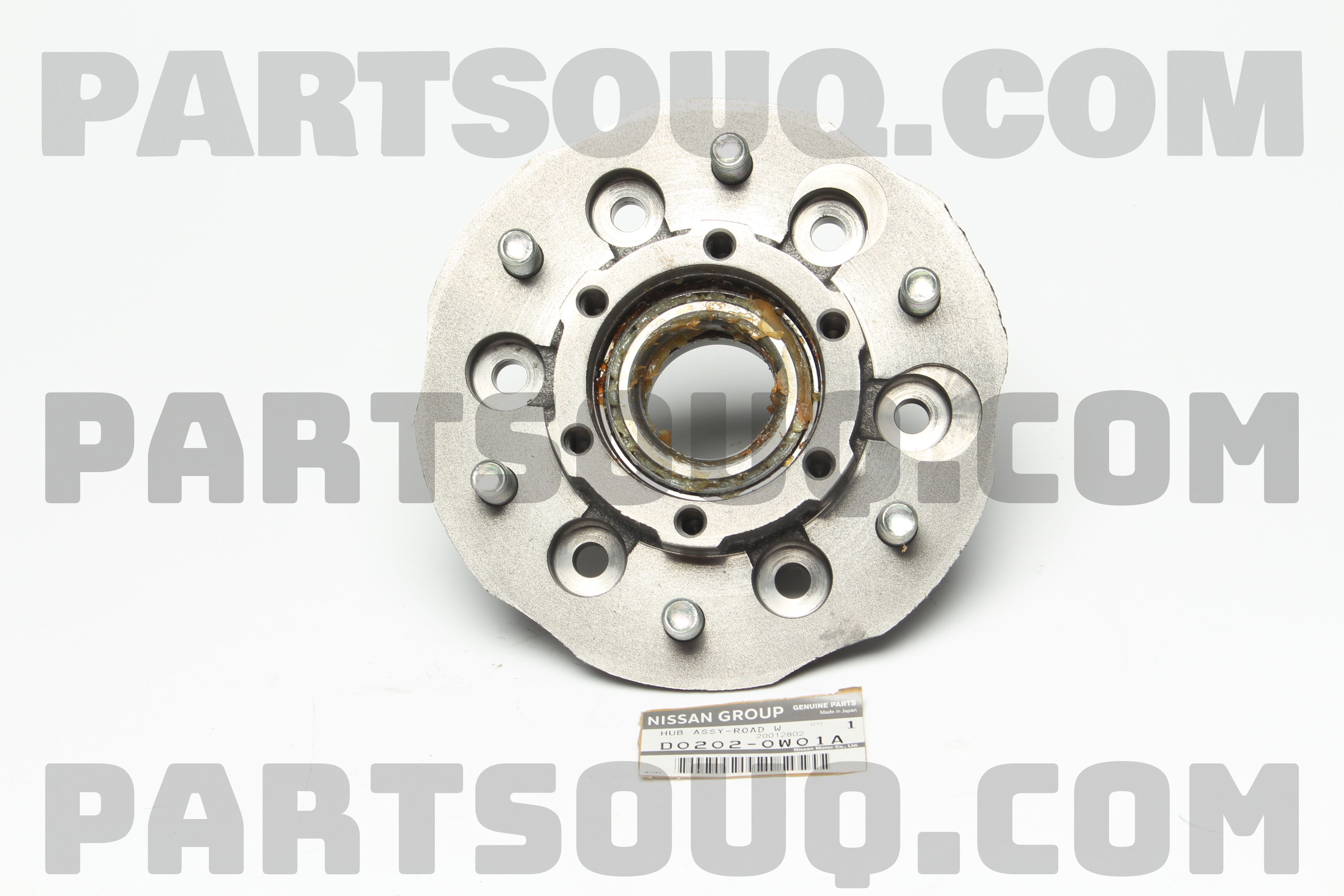HUB ASSY-ROAD WHEEL,FRONT D02020W01A | Nissan Parts | PartSouq