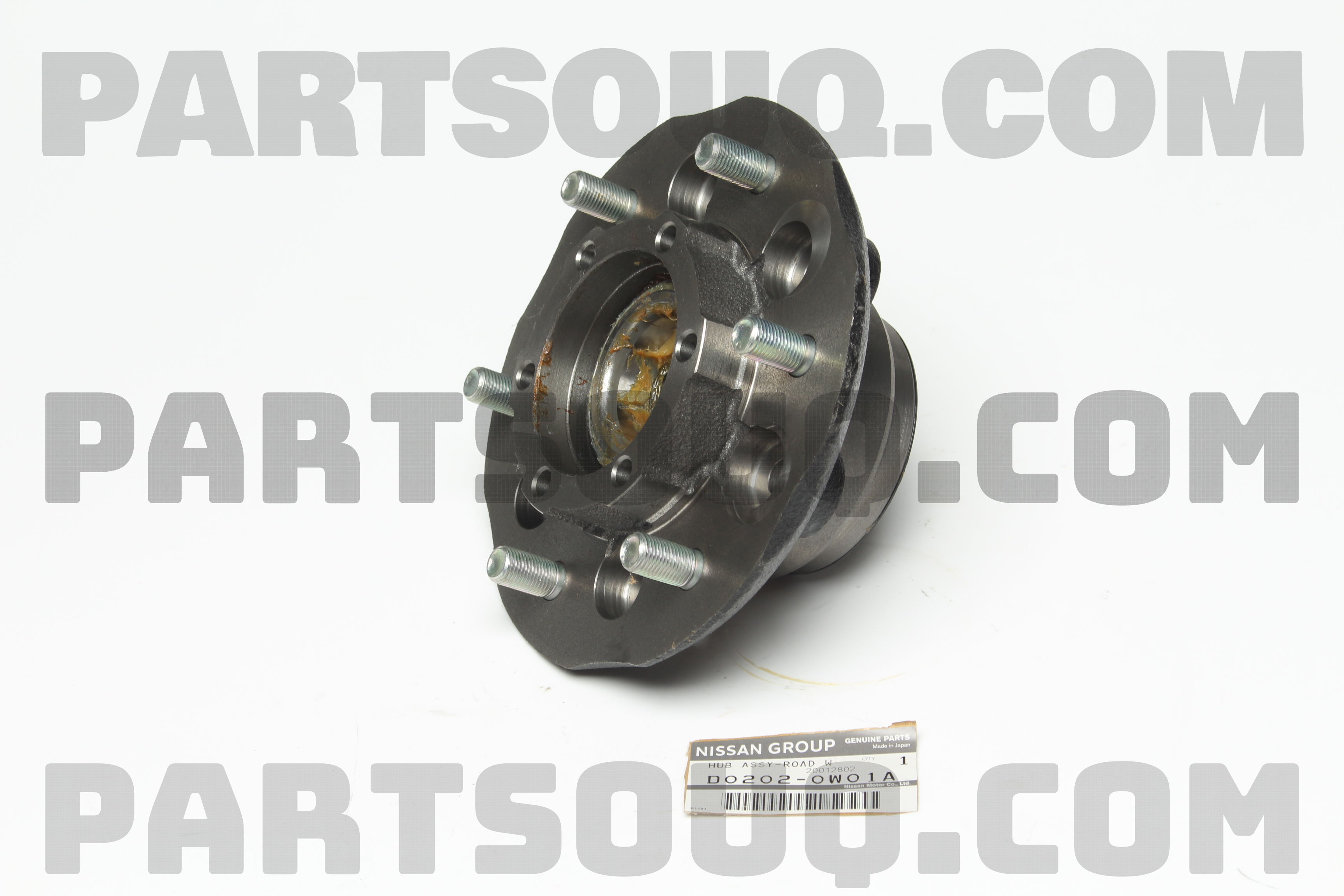 HUB ASSY-ROAD WHEEL,FRONT D02020W01A | Nissan Parts | PartSouq