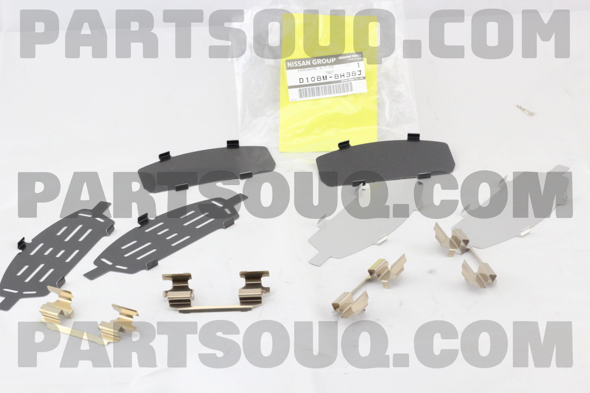 HARDWARE KIT-FRONT DISC BRAKE PAD 410808H386 | Nissan Parts | PartSouq