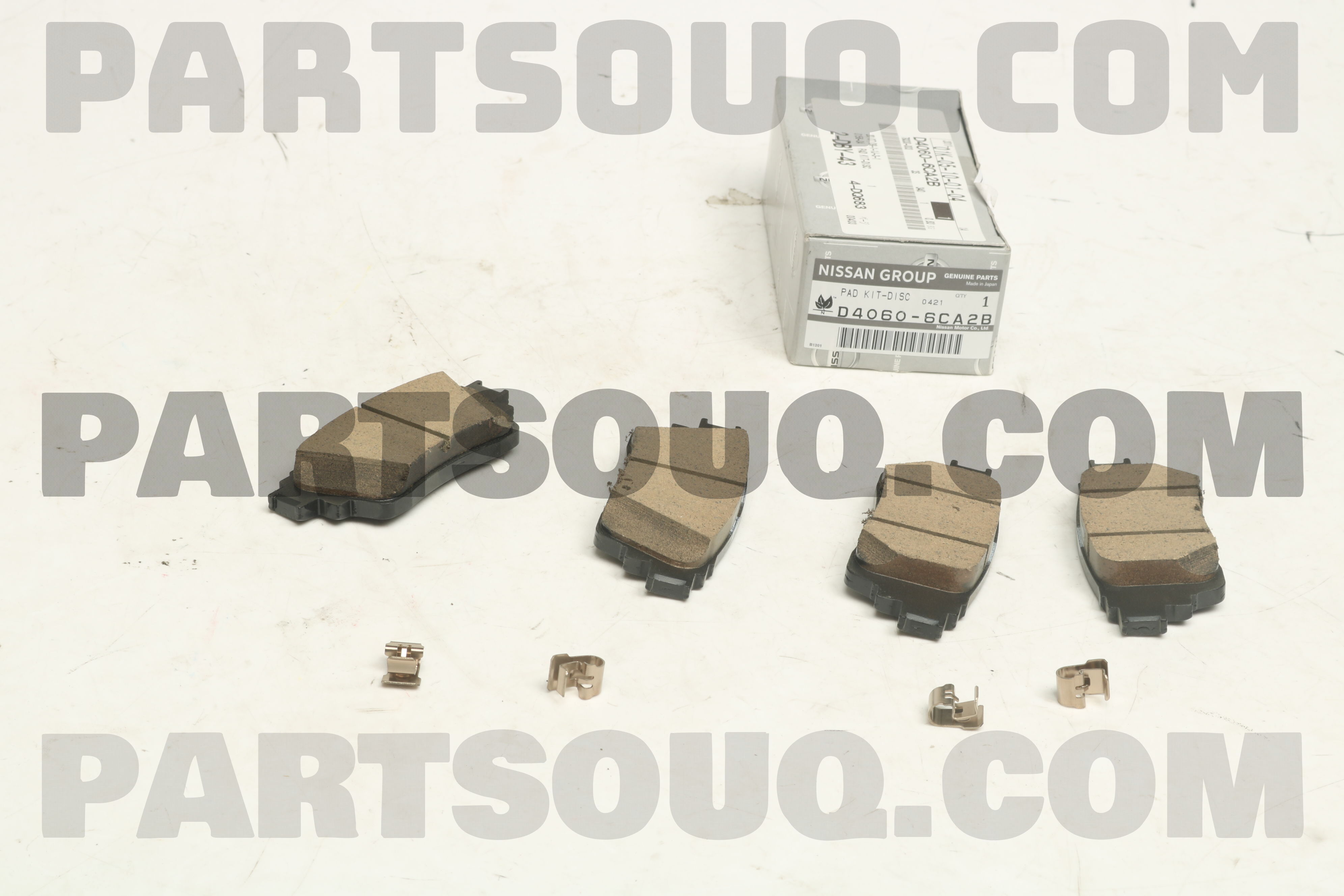 PAD KIT DISC BRAKE,REAR D40606CA0A | Nissan Parts | PartSouq