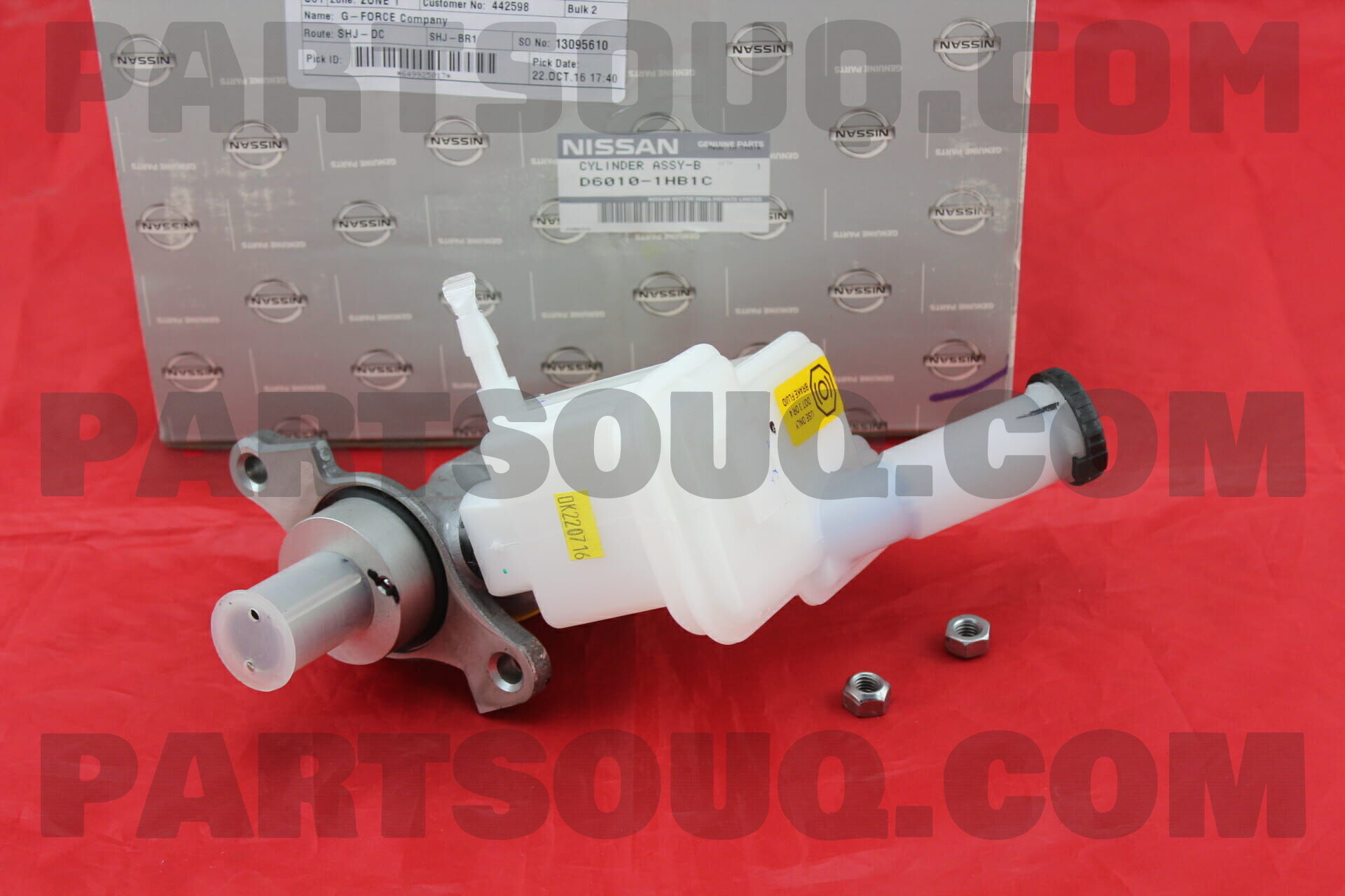 CYLINDER ASSY BRAKE MASTER D60101HB1C | Nissan Parts | PartSouq