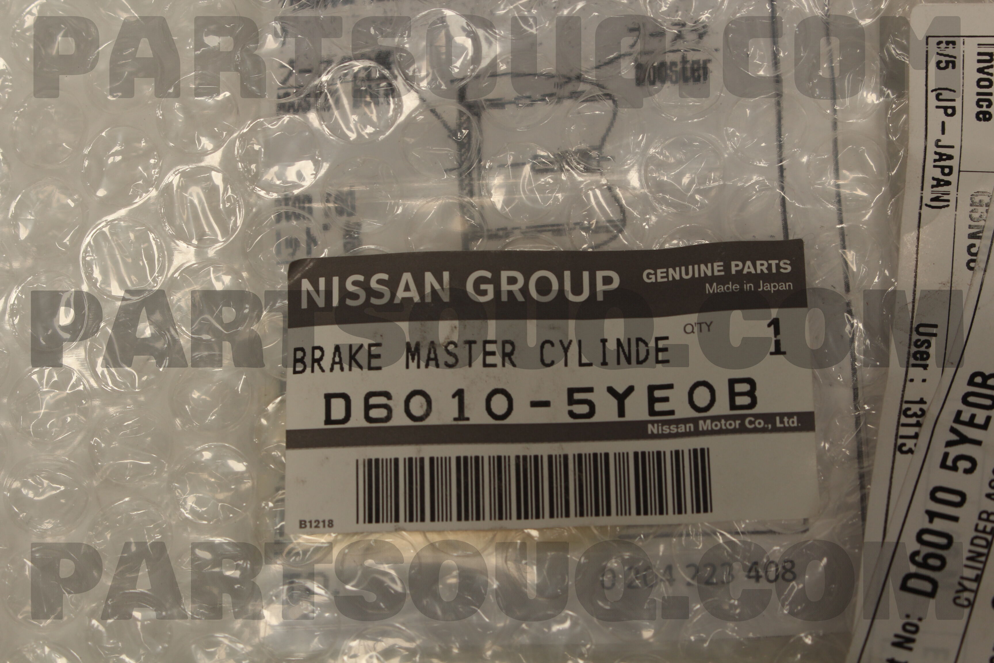 CYLINDER ASSY D60105YE0B | Nissan Parts | PartSouq