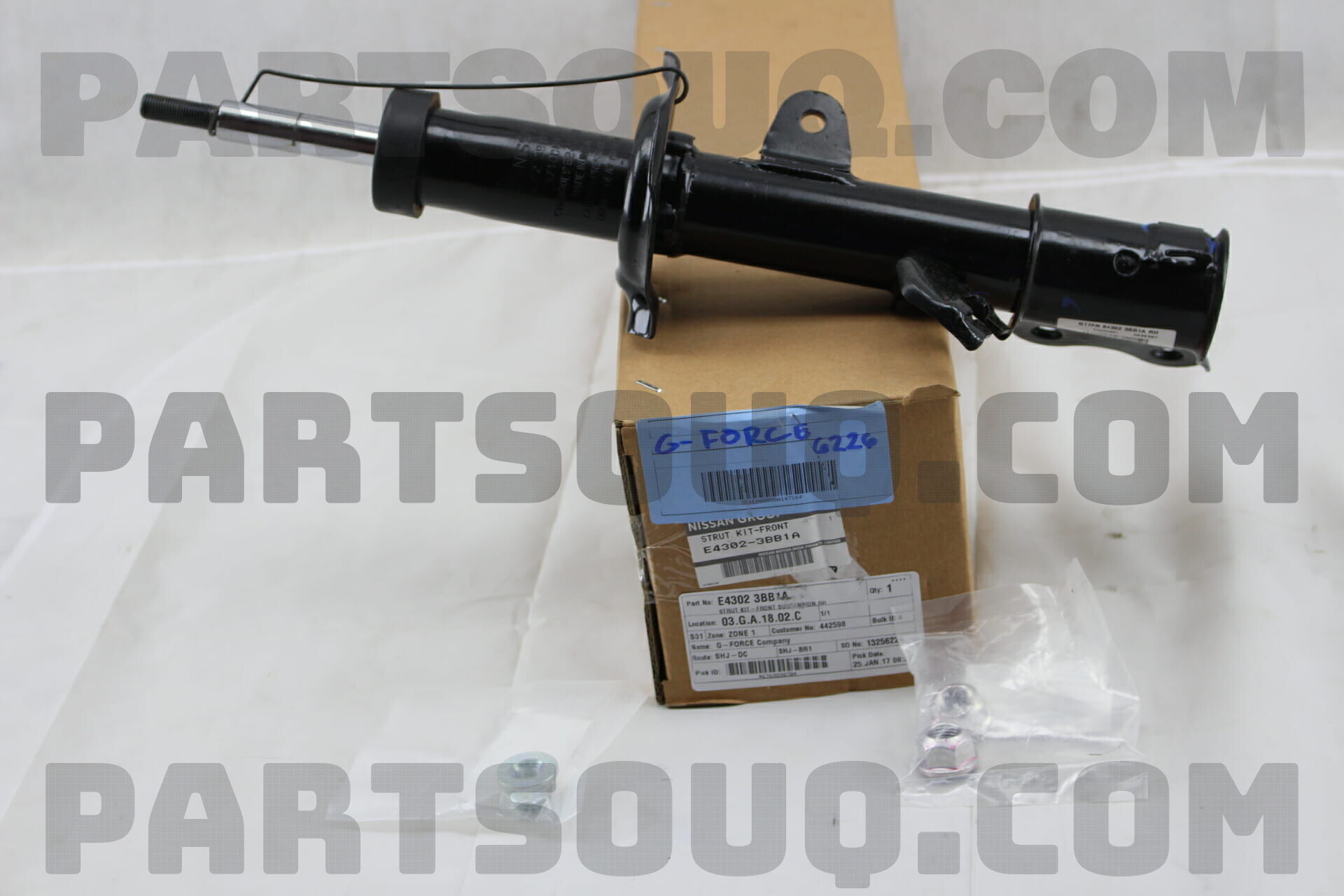 STRUT KIT-FRONT SUSPENSION,RH E43023BB1A | Nissan Parts | PartSouq