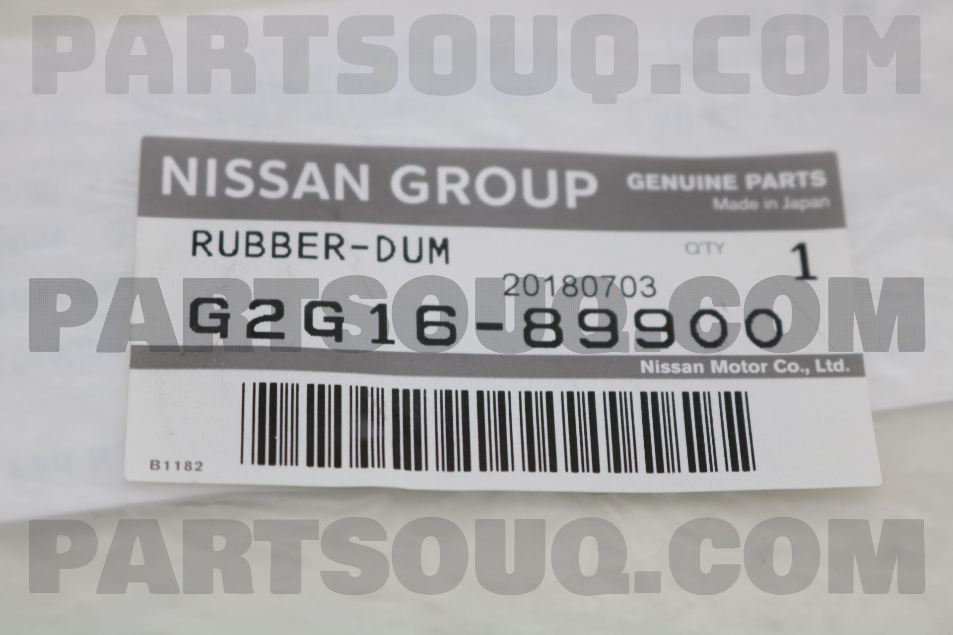 DAM KIT-SEALANT G271689900 | Nissan Parts | PartSouq