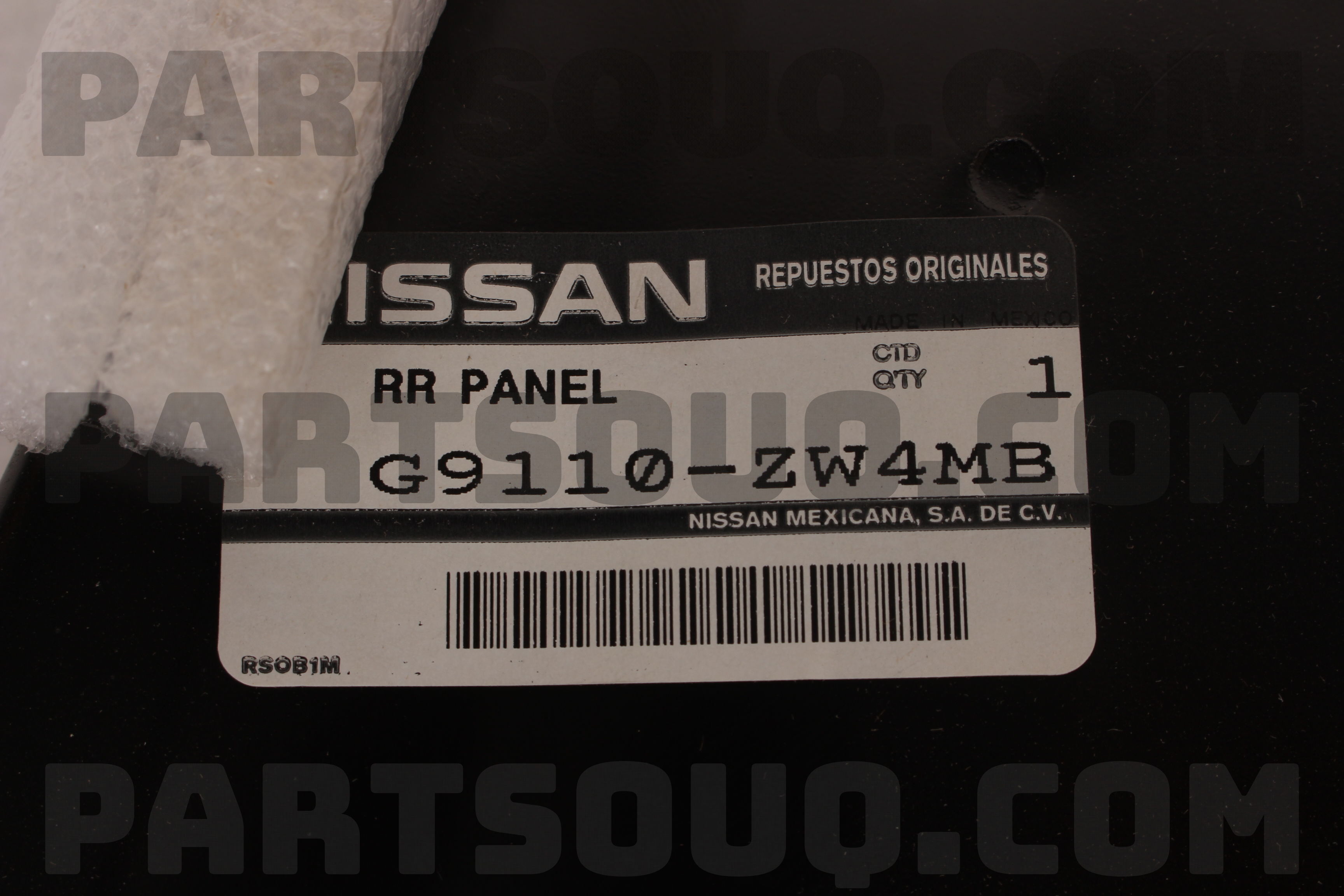PANEL-REAR,UPPE G91109ELMA | Nissan Parts | PartSouq