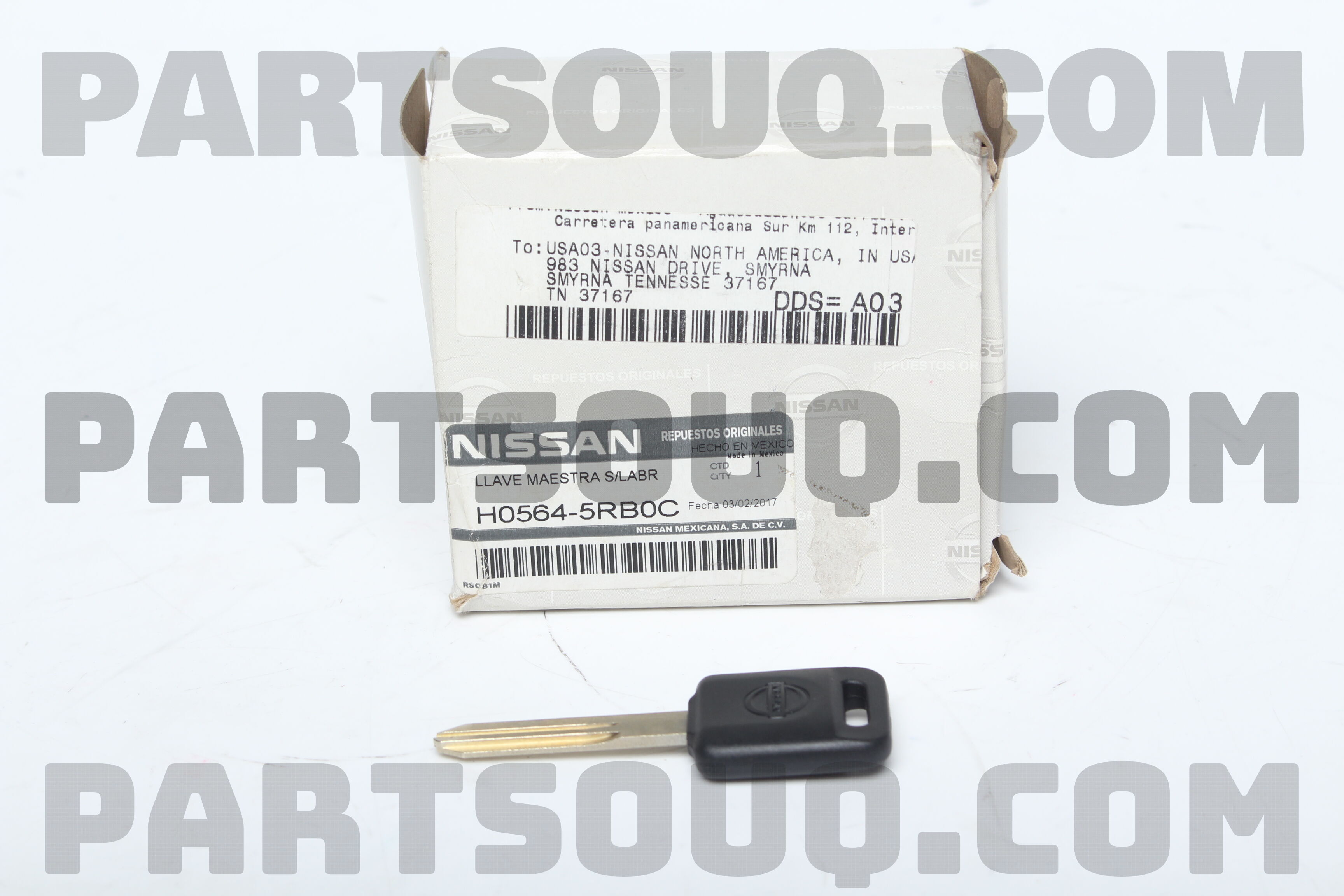 KEY BLANK,MASTER H05645RB0C | Nissan Parts | PartSouq