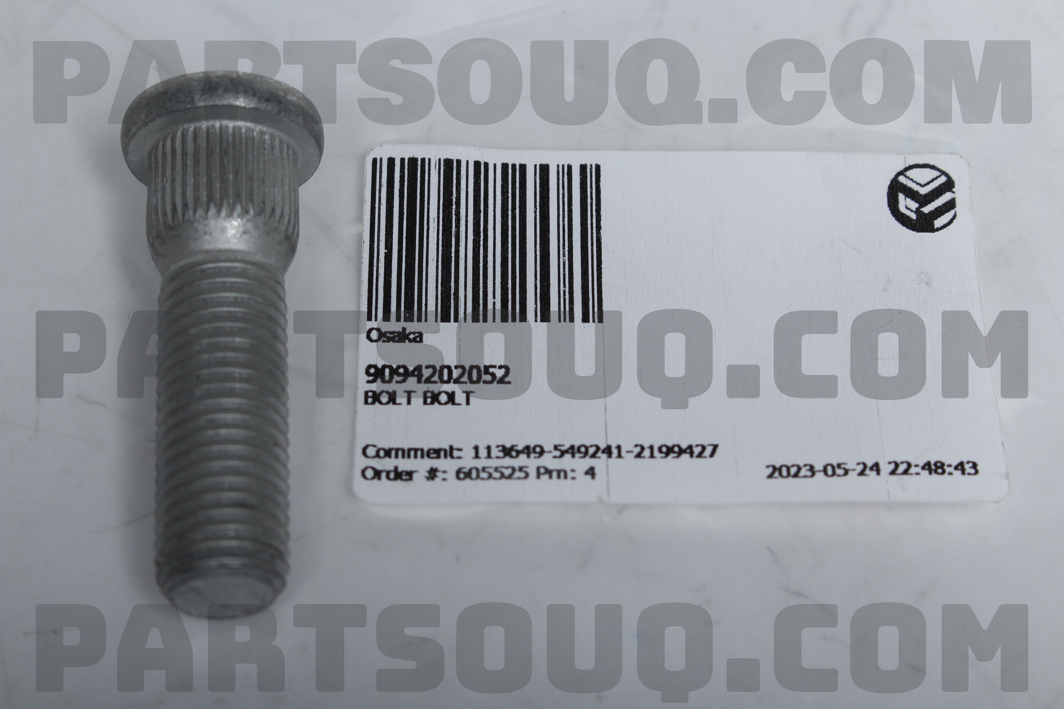 BOLT, HUB (FOR FRONT AXLE) 9094202034 | Toyota Parts | PartSouq