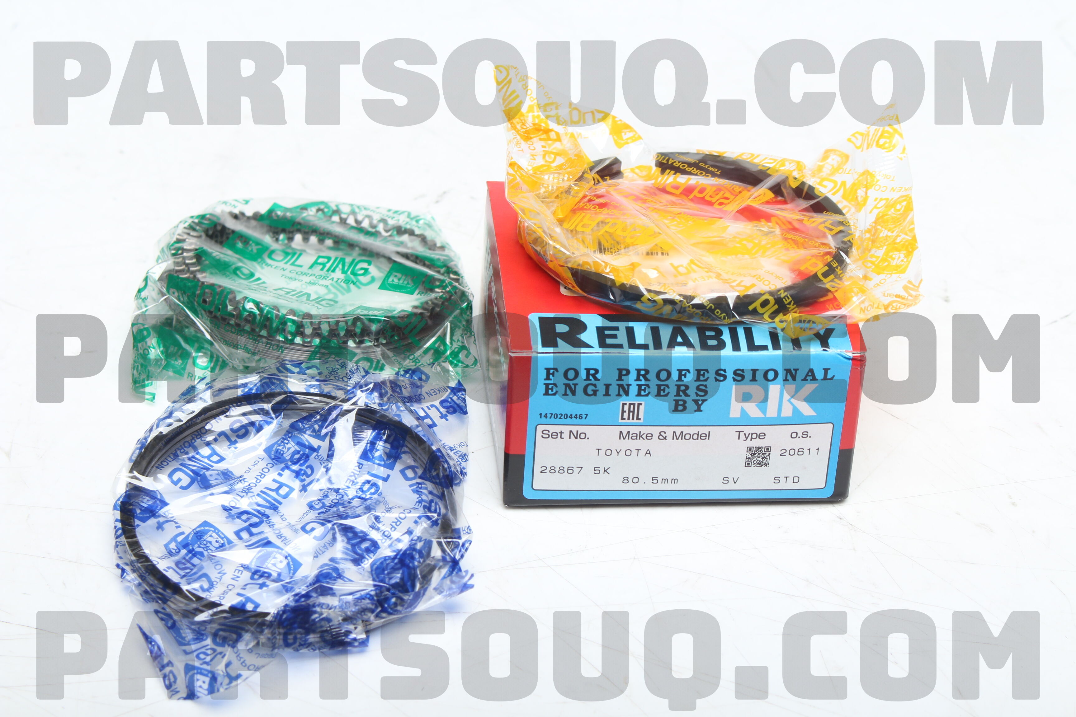 RING PISTON STD 5K 28867STD | RIK Parts | PartSouq