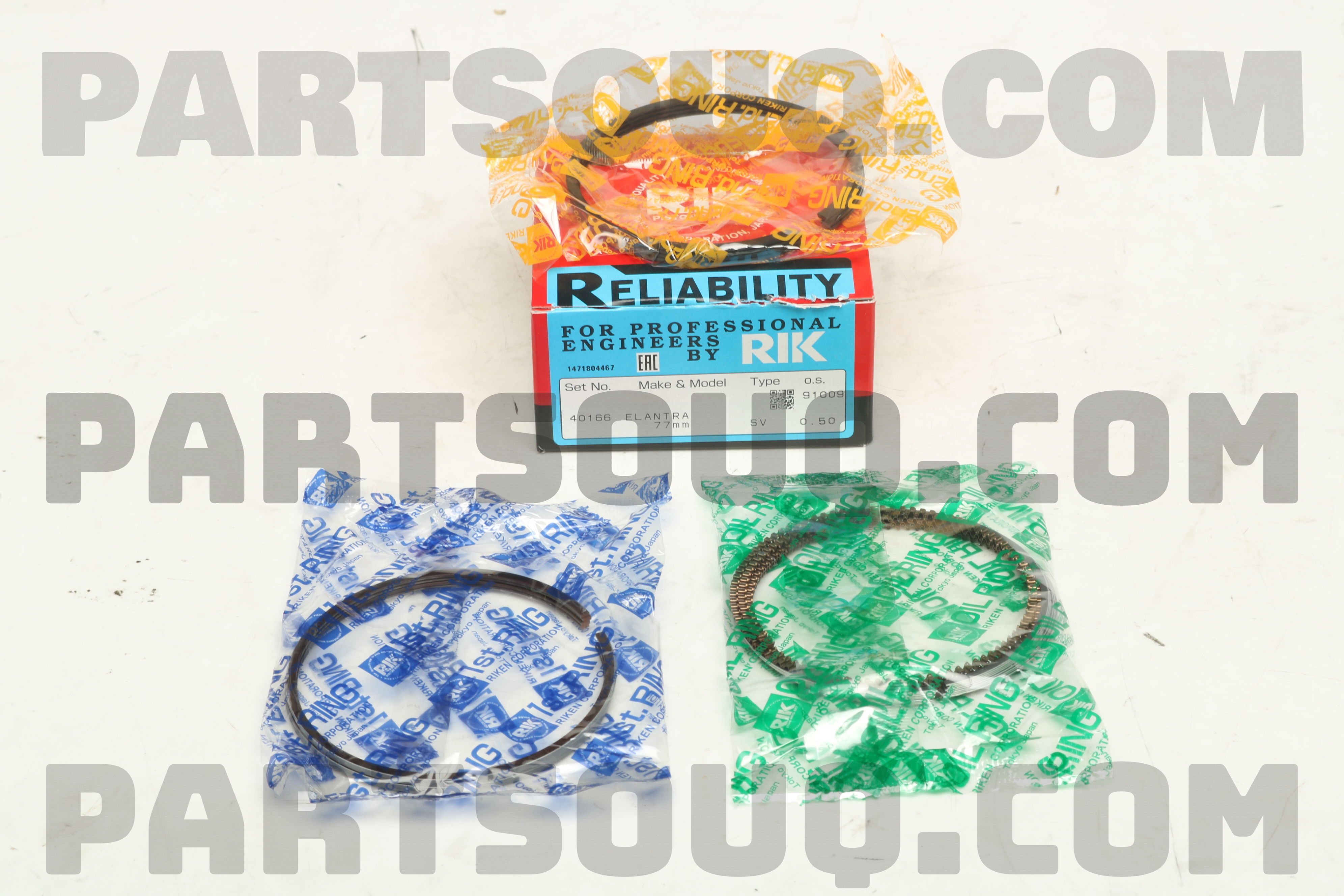 PISTON RING STD SET 230402B000 | NPR Parts | PartSouq