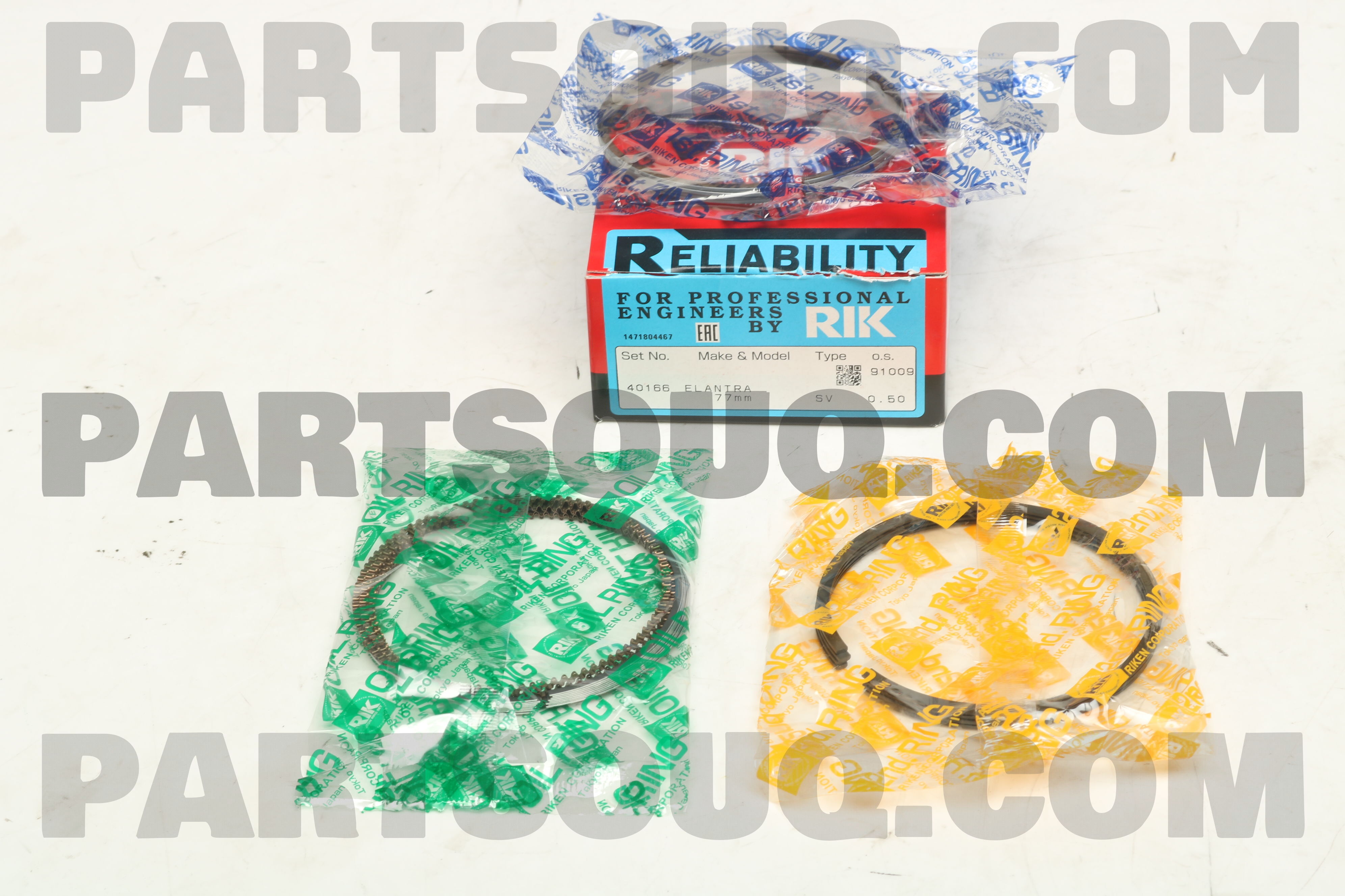 PISTON RING STD SET 230402B000 | NPR Parts | PartSouq