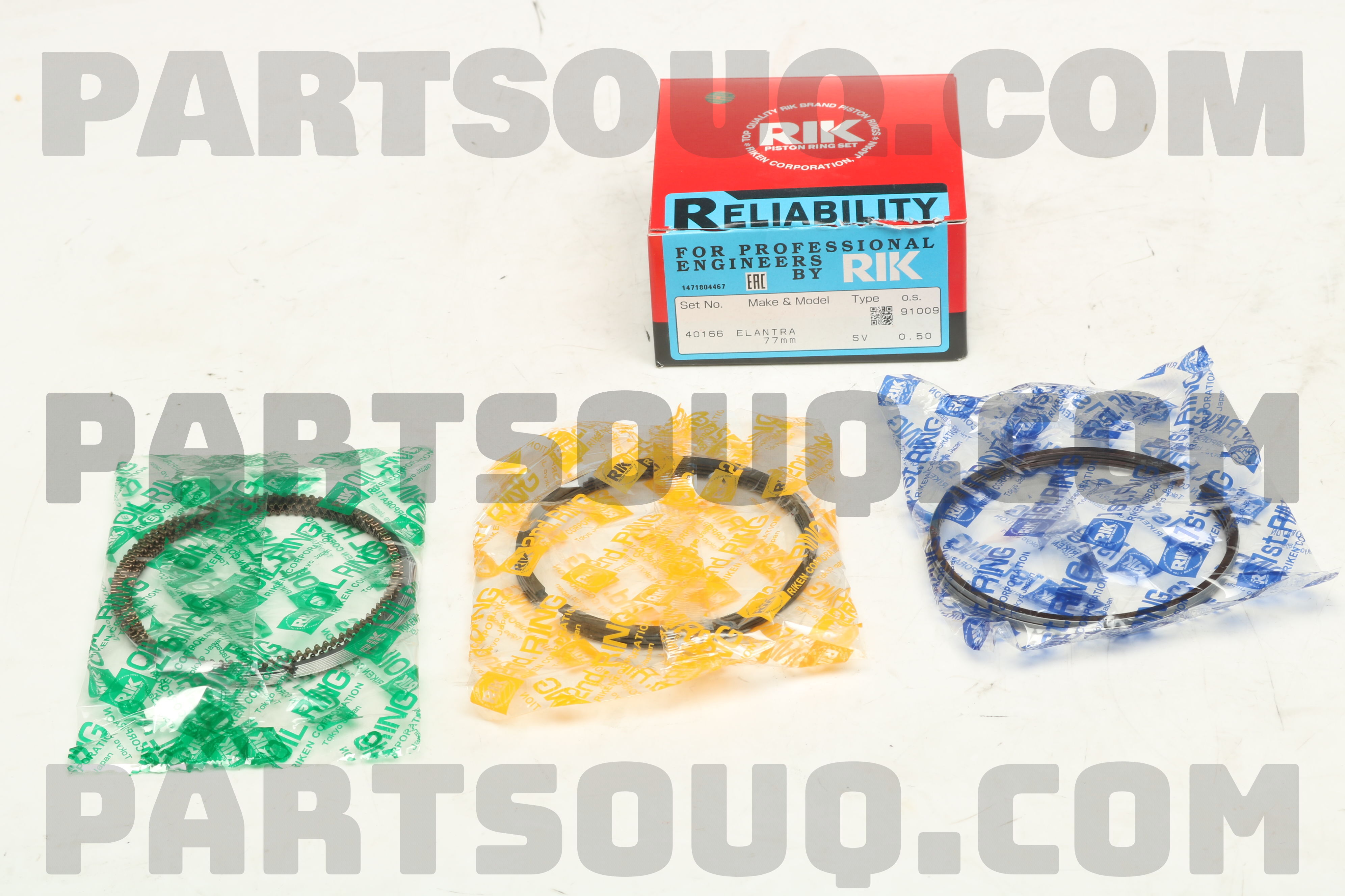 PISTON RING STD SET 230402B000 | NPR Parts | PartSouq