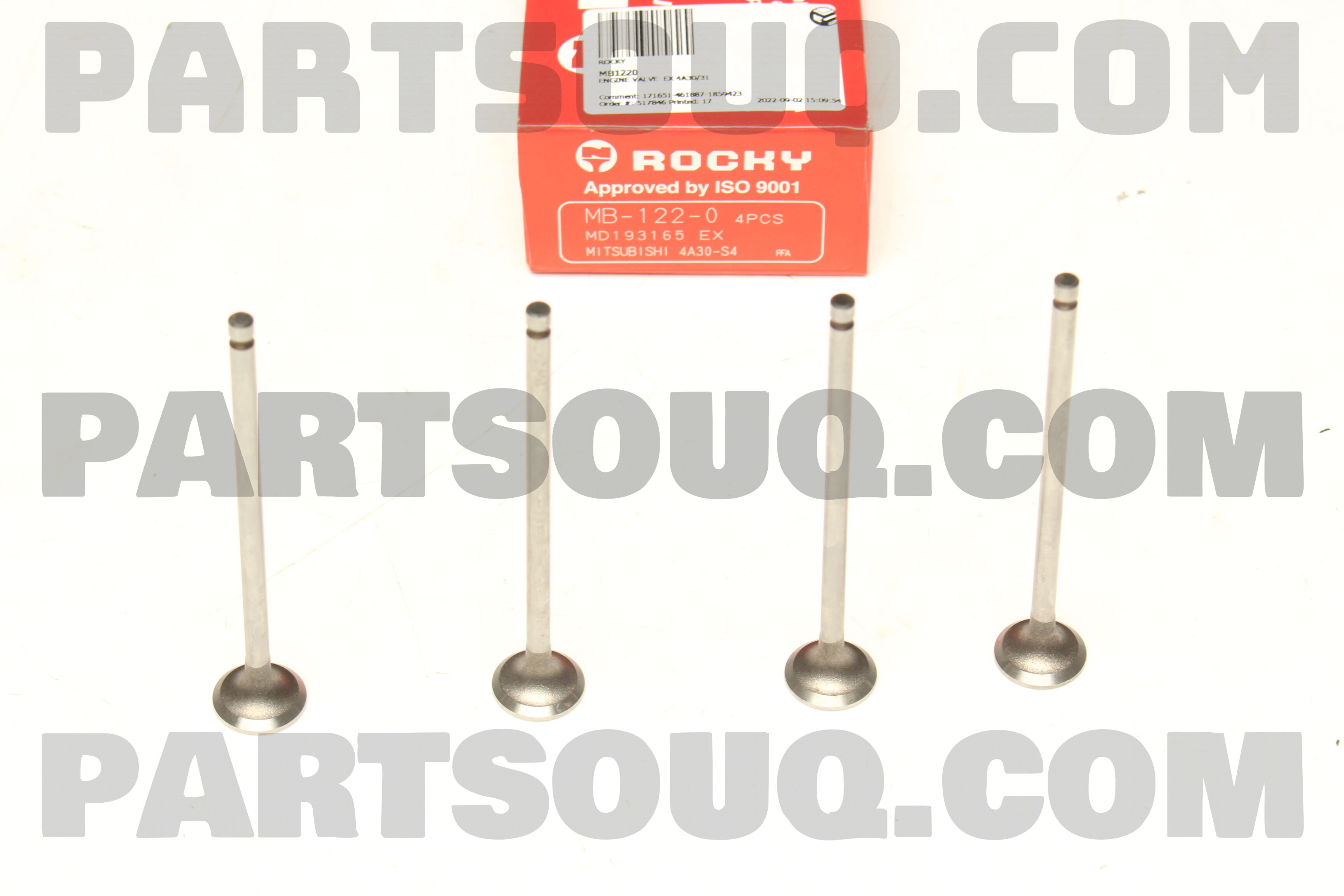 VALVE,EXHAUST MD193165 | Mitsubishi Parts | PartSouq