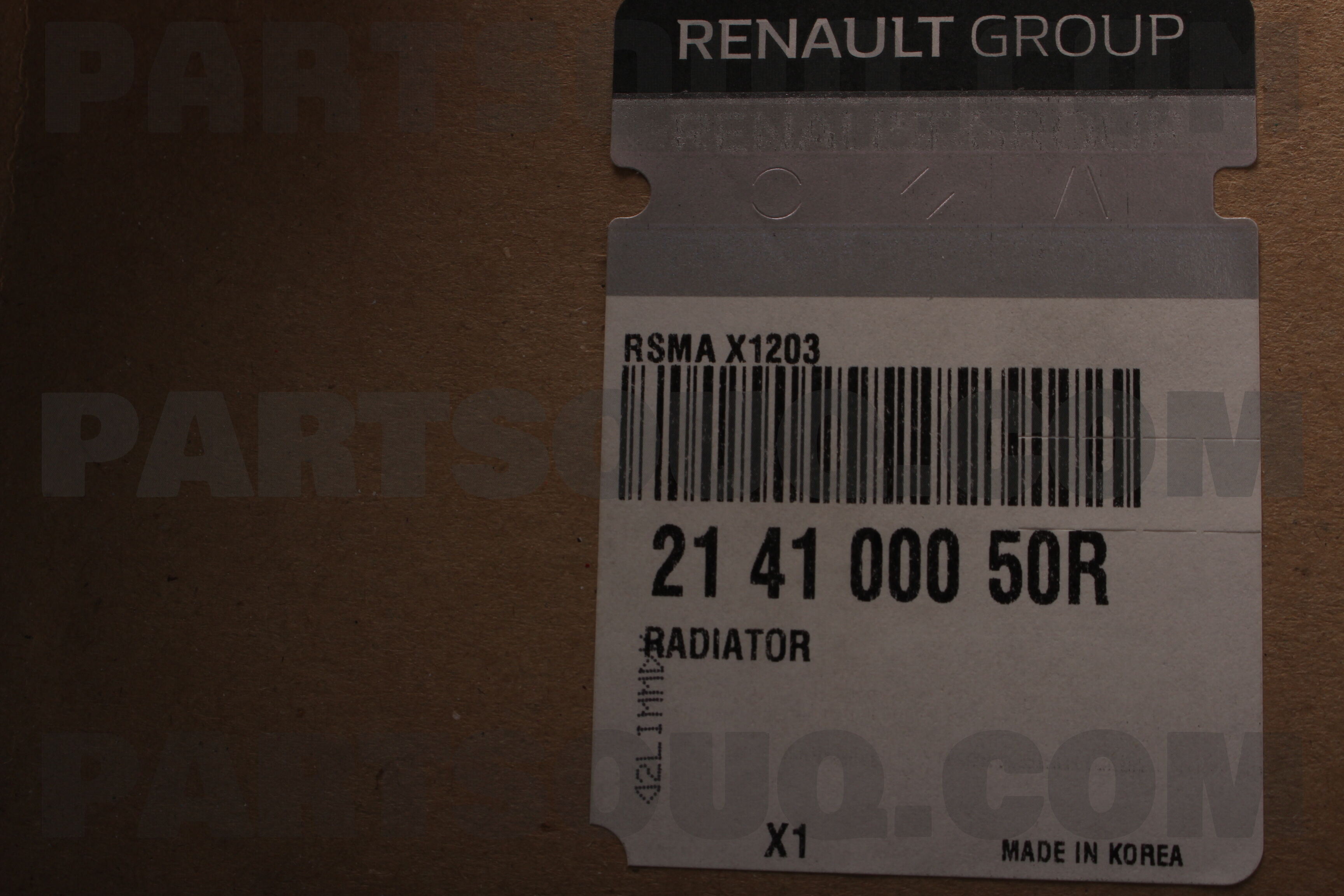 RADIATOR ASSY 214100050R | Renault Parts | PartSouq