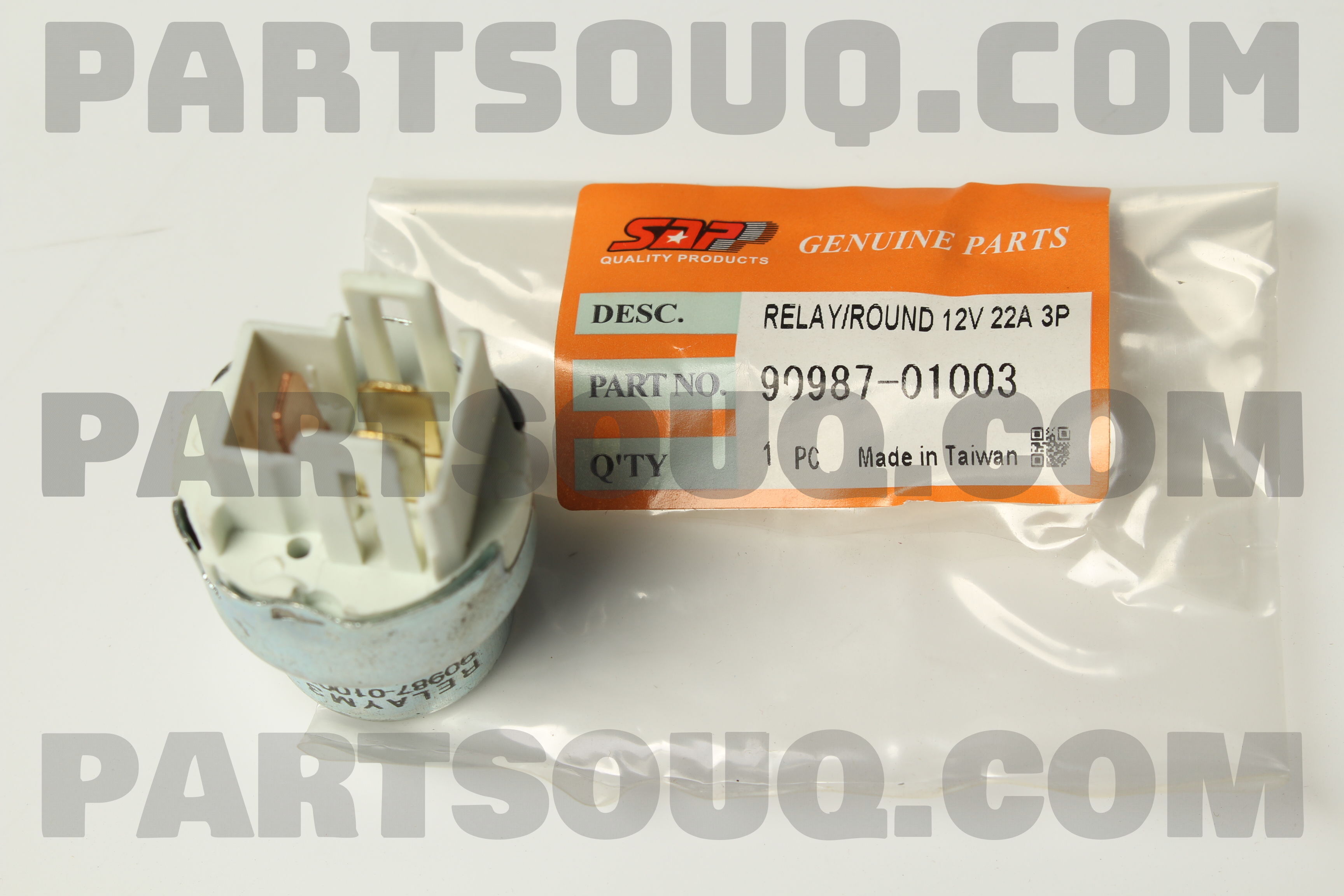 RELAY 3PIN/12V/22A 9098701003 | SAP Parts | PartSouq