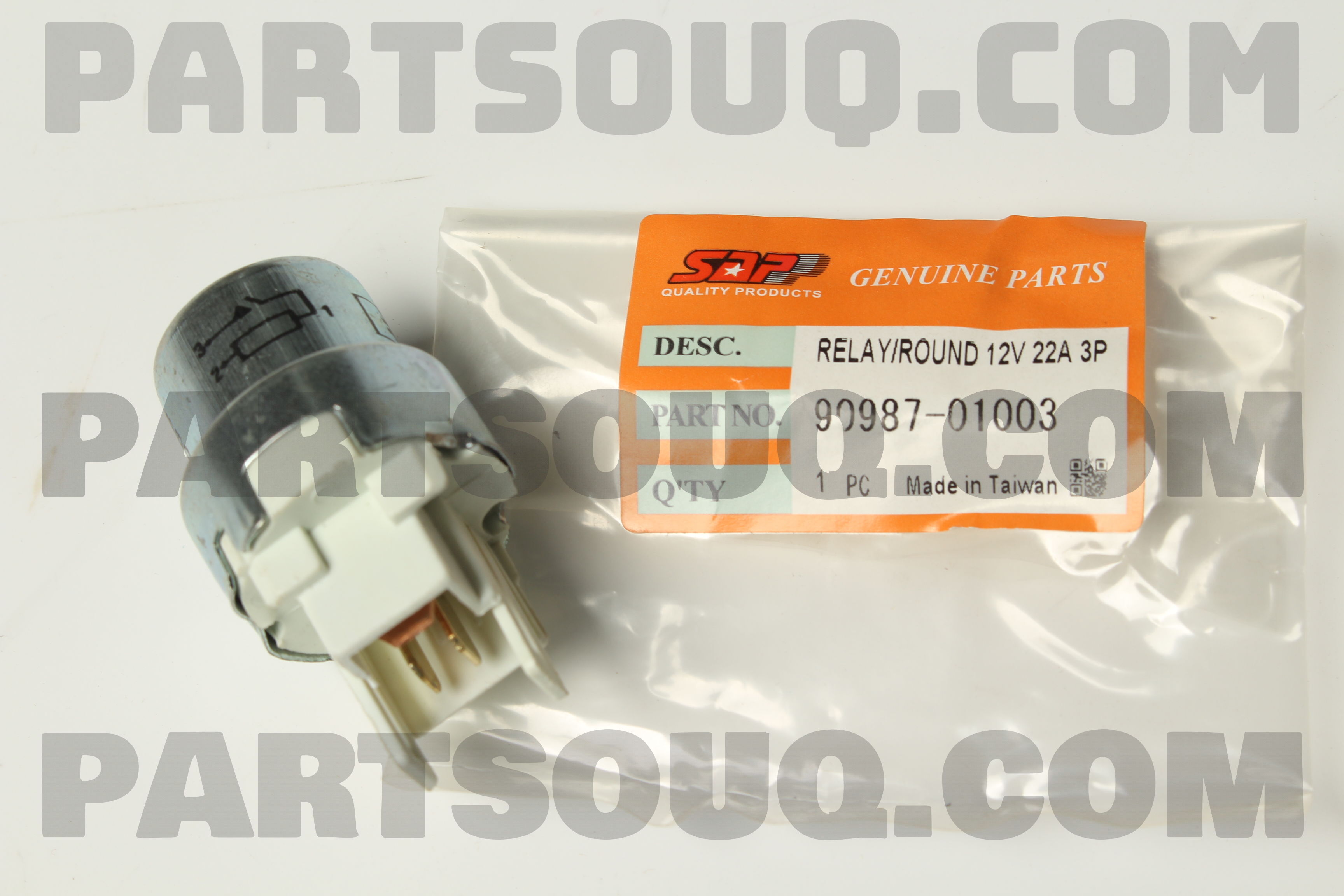 RELAY 3PIN/12V/22A 9098701003 | SAP Parts | PartSouq