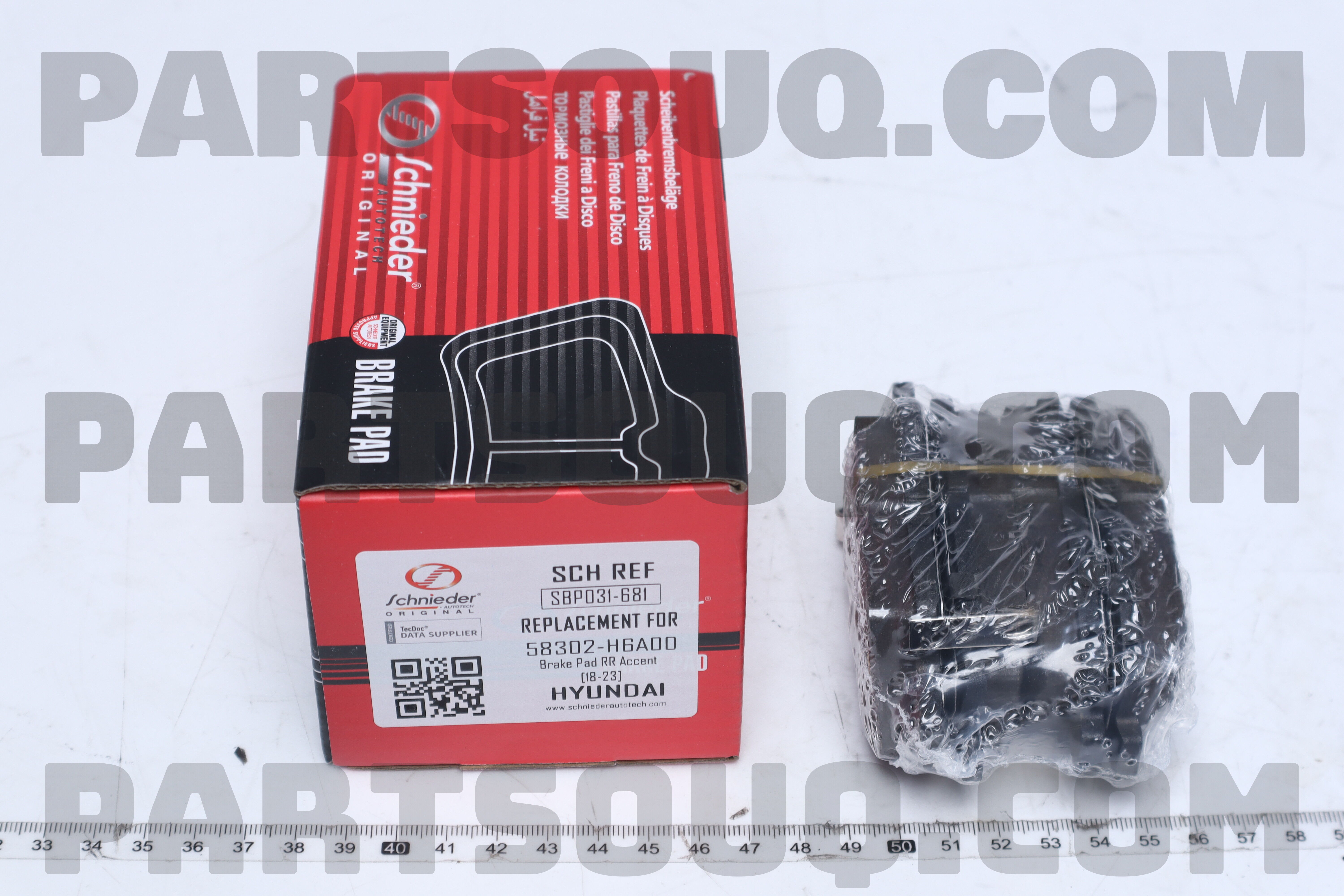 PAD KIT-REAR DISC BRAKE 58302H6A00 | Hyundai / KIA Parts | PartSouq
