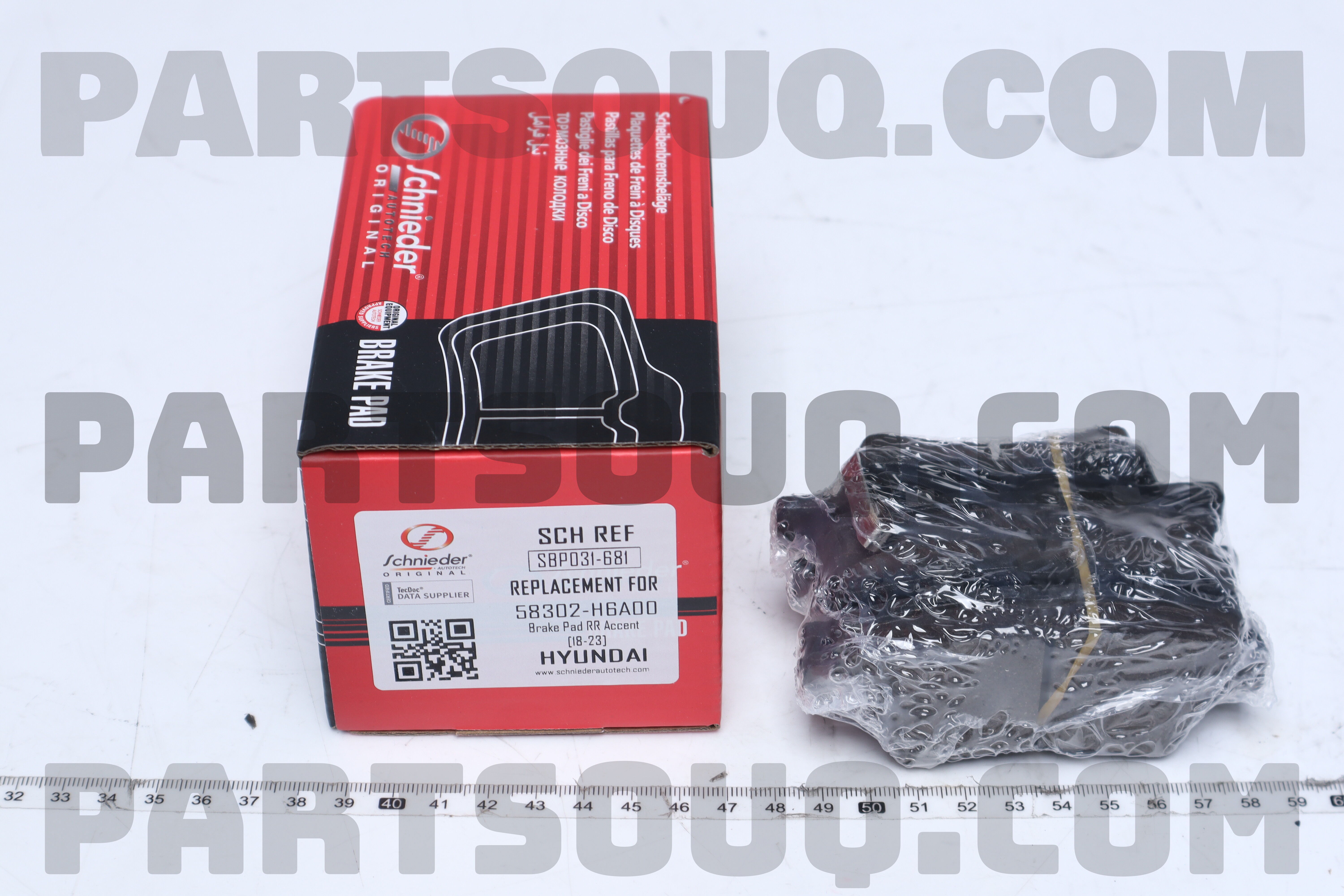 PAD KIT-REAR DISC BRAKE 58302H6A00 | Hyundai / KIA Parts | PartSouq