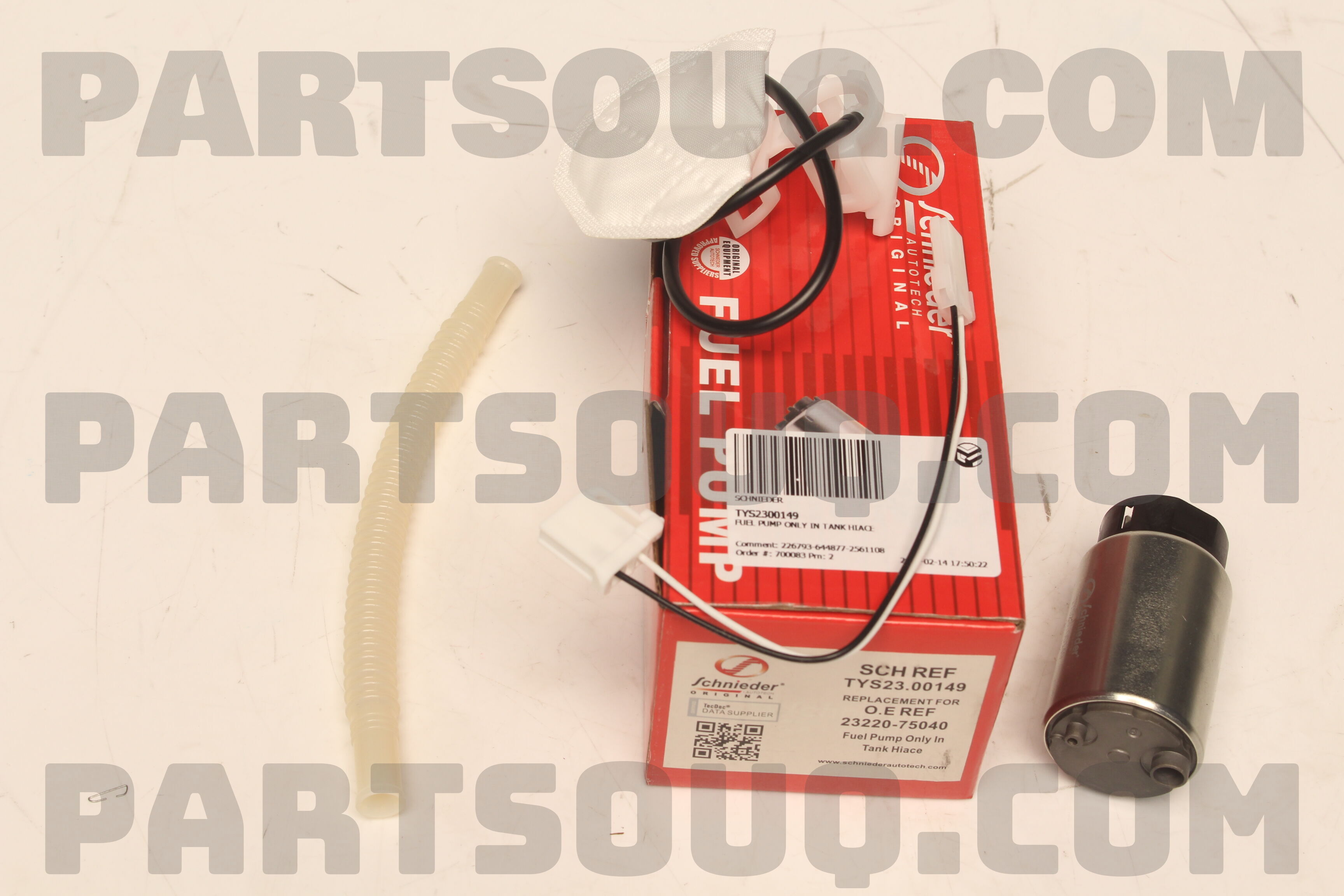FUEL PUMP ONLY IN TANK HIACE TYS2300149 | SCHNIEDER Parts | PartSouq