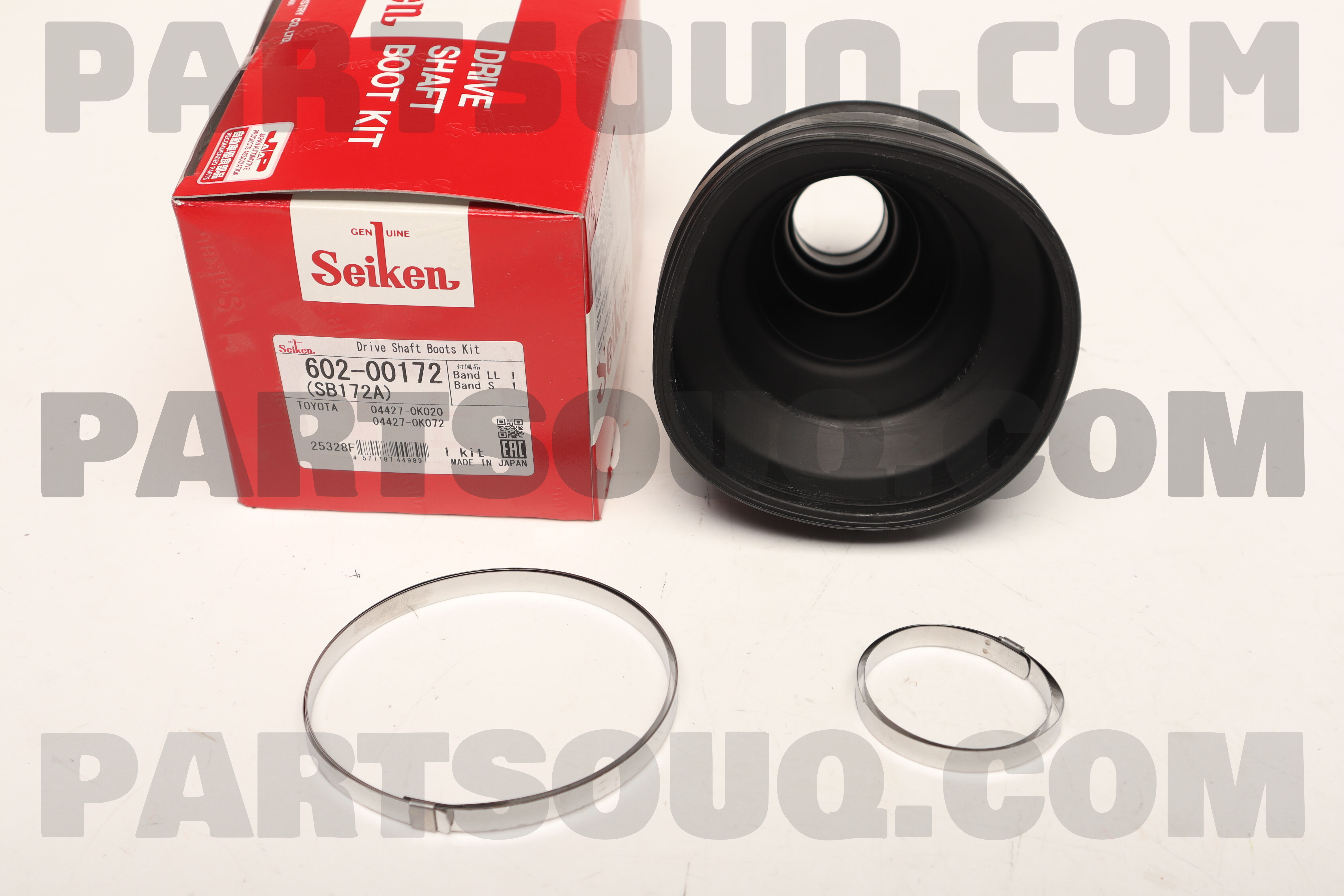 DRIVE SHAFT BOOT - (602-00172) - (SB172A) 044270K020 | SEIKEN Parts ...