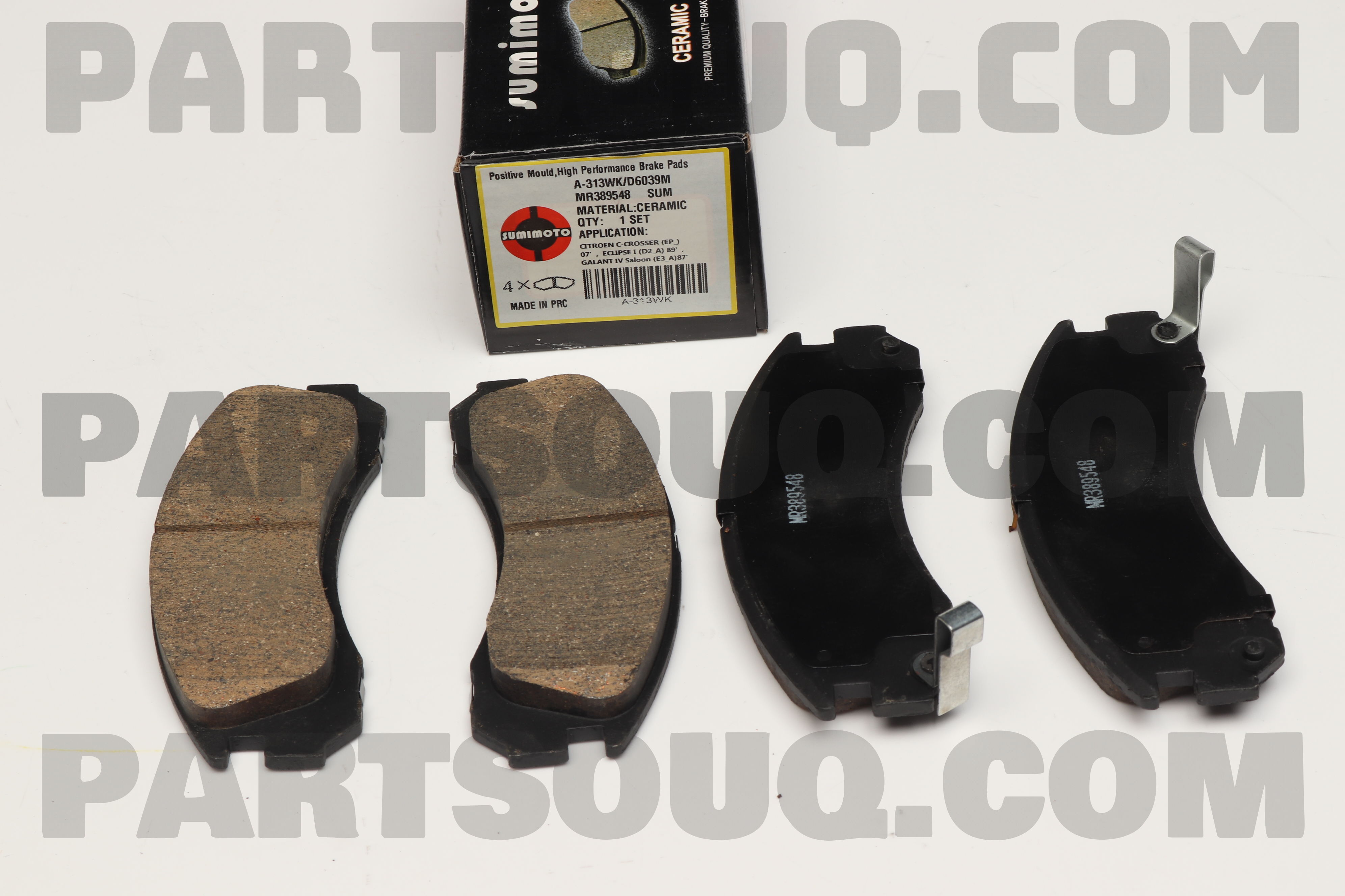 BRAKE PAD FRONT HY GRANDEUR 1989-1996,1992-1998 Hi-Q SP1068 | Hi-Q ...