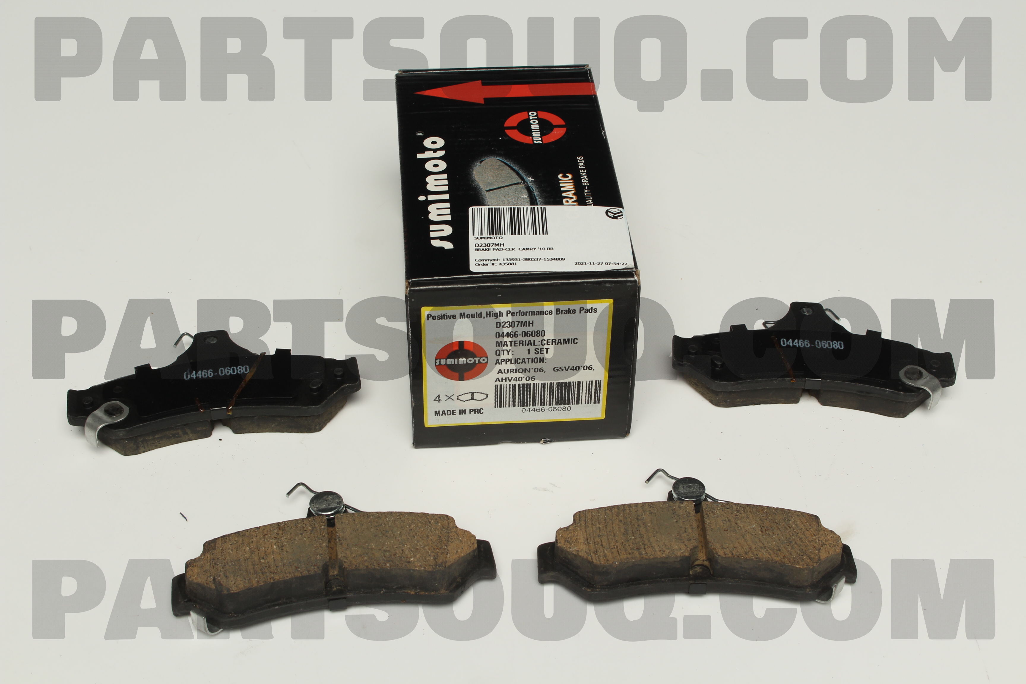 PADKIT DISC BRAKE FR 0446606080 | HINO Parts | PartSouq