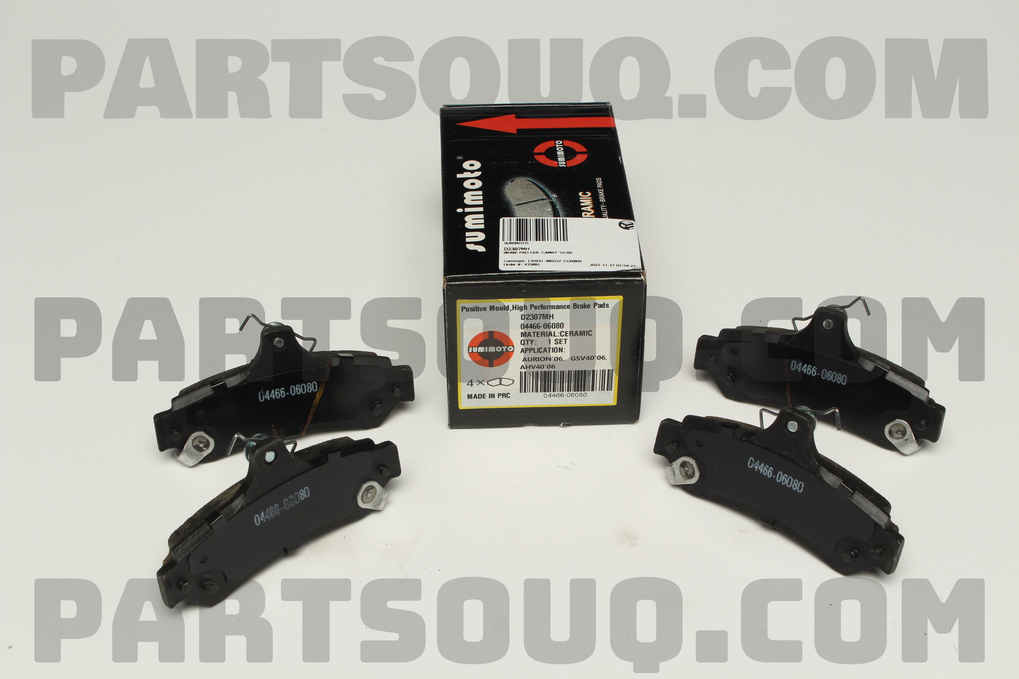 PADKIT DISC BRAKE FR 0446606080 | HINO Parts | PartSouq