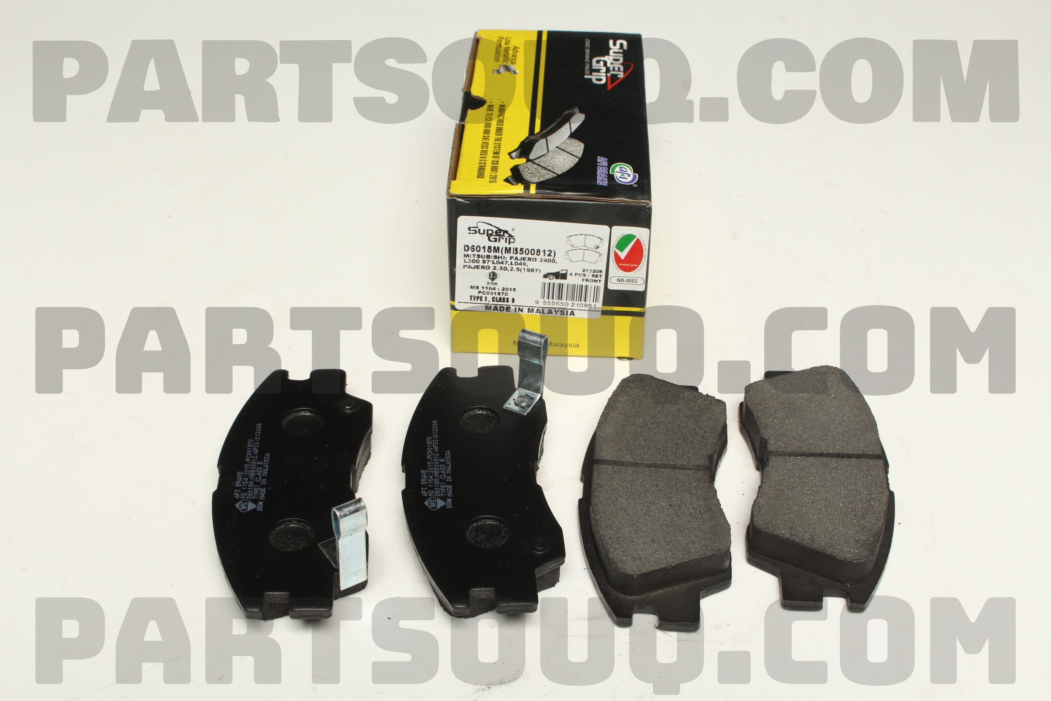 BRAKE PAD FRONT MI DELICA (ALL MODELS) 1986-1995 Hi-Q SP1135 | Hi-Q ...