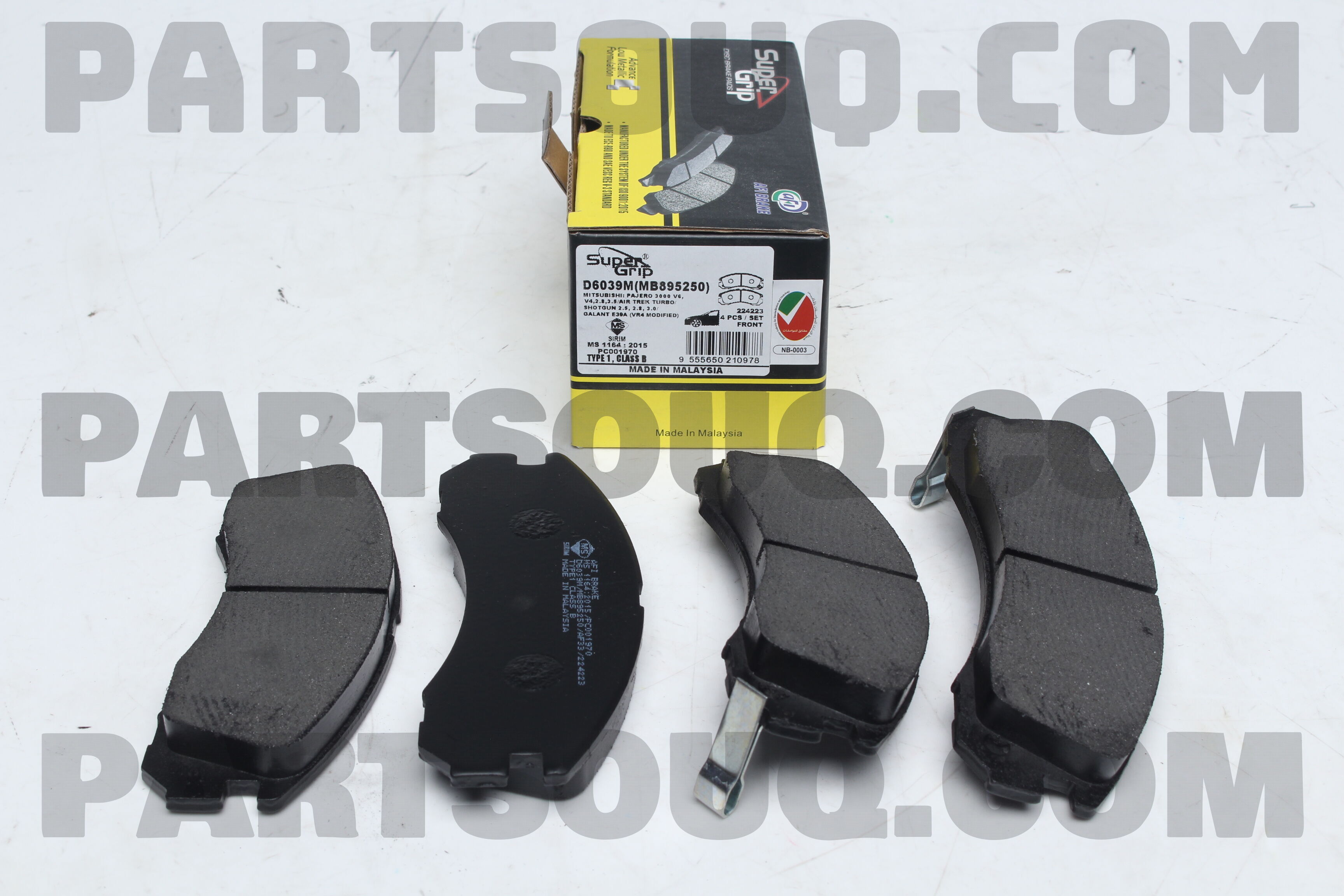 PAD SET,FR BRAKE MR389546 | Mitsubishi Parts | PartSouq