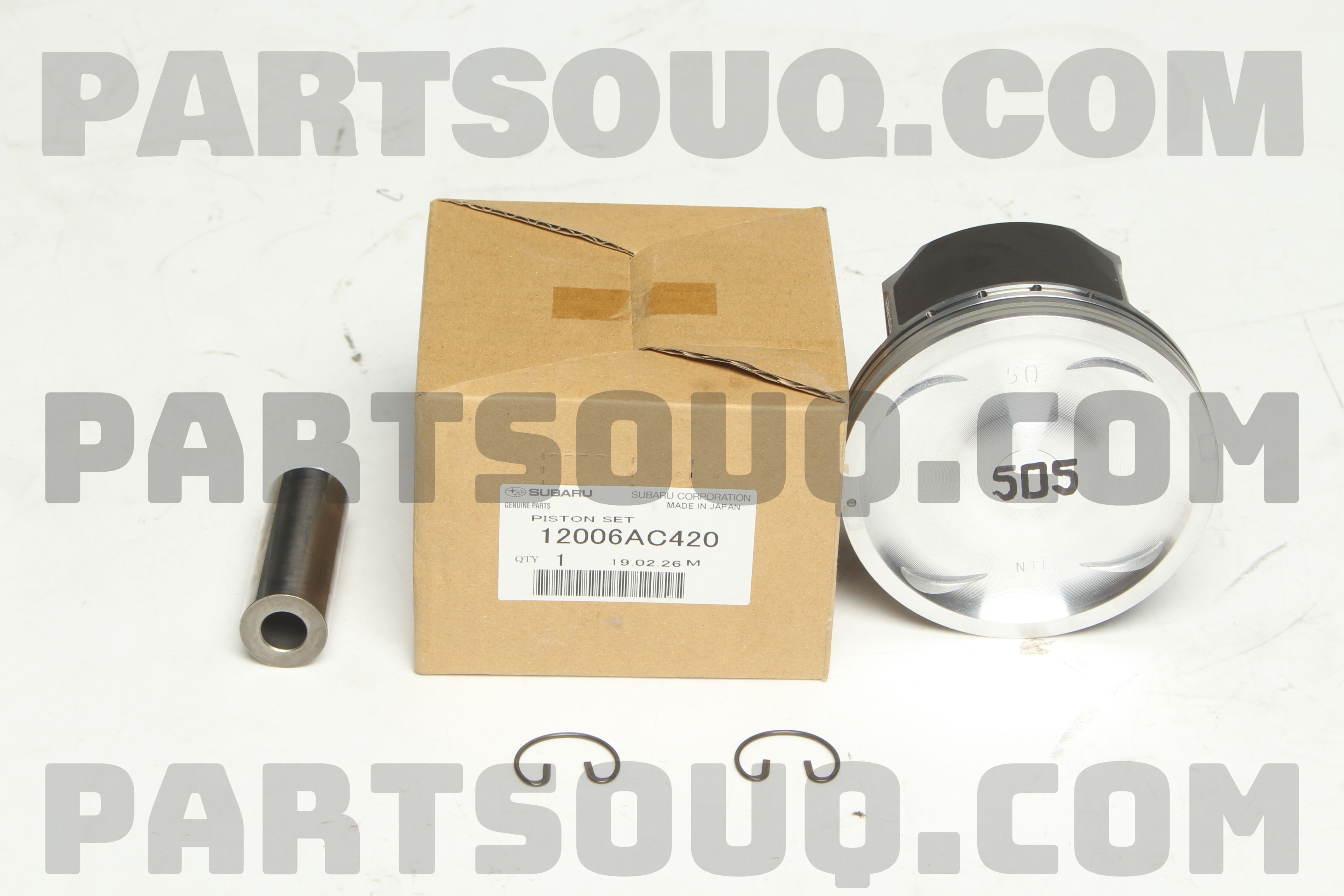 PISTON SET,OS,0.50 12006AC420 | Subaru Parts | PartSouq