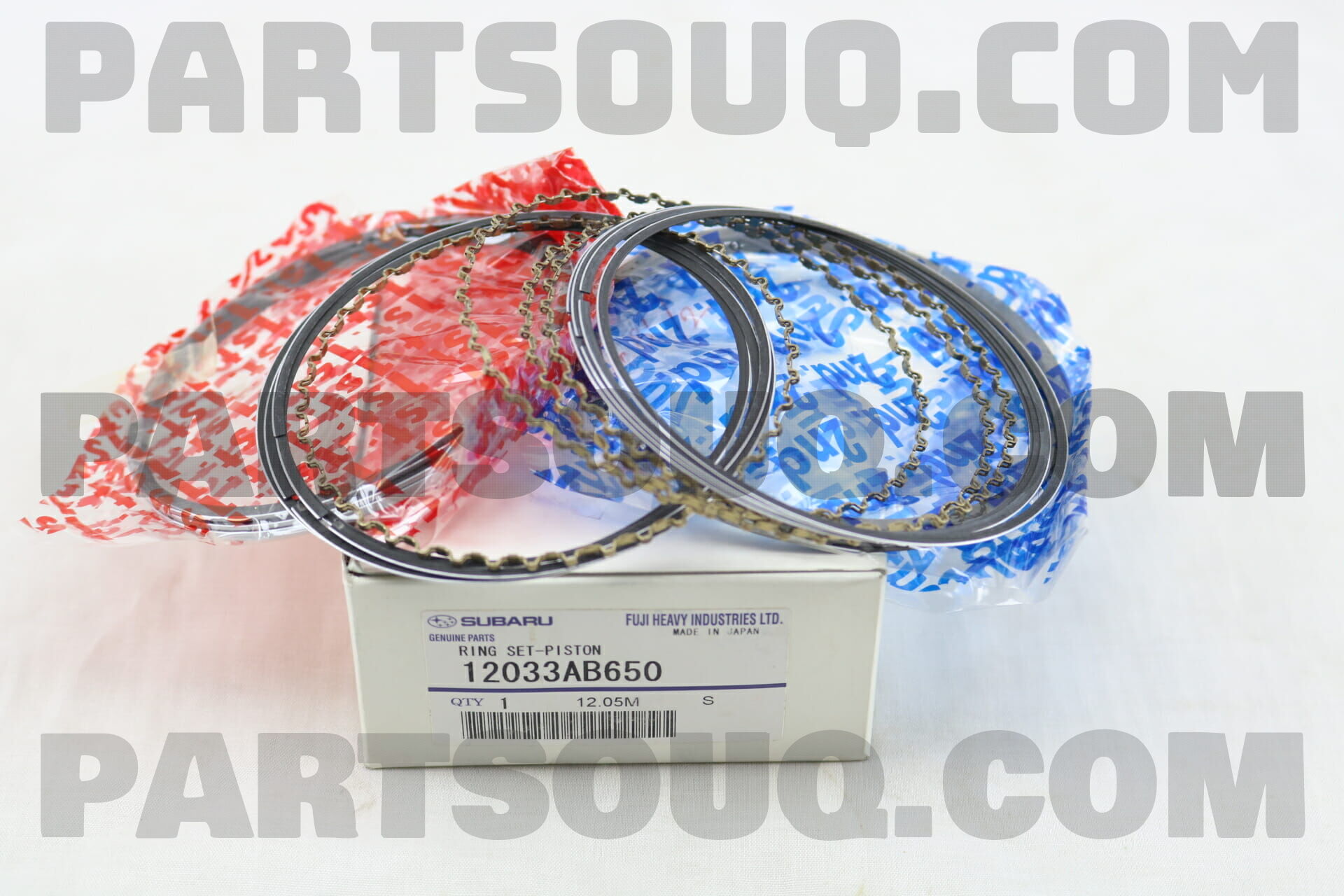 RING SET-PISTON 12033AB080 | Subaru Parts | PartSouq