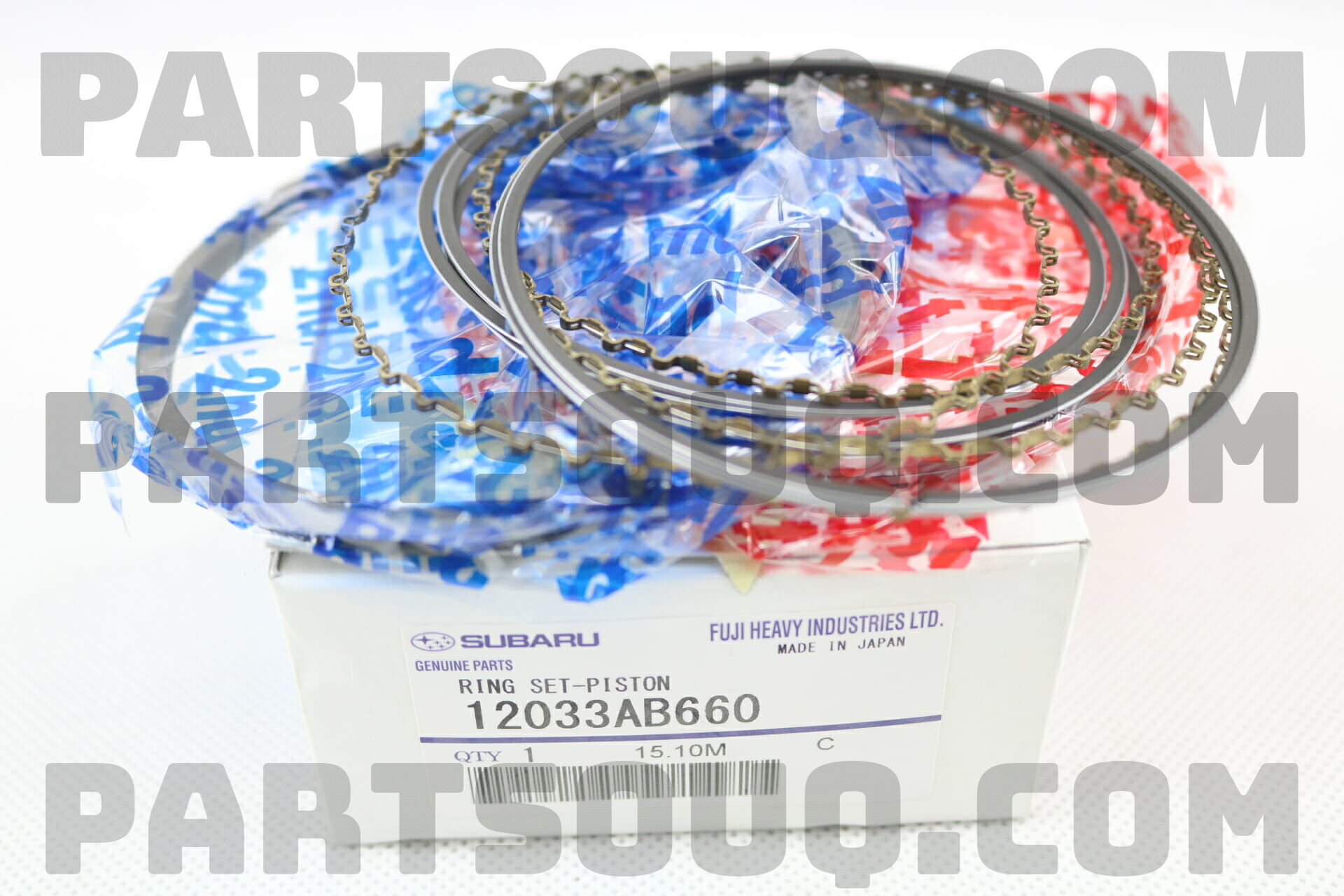 RING SET-PISTON 12033AB090 | Subaru Parts | PartSouq